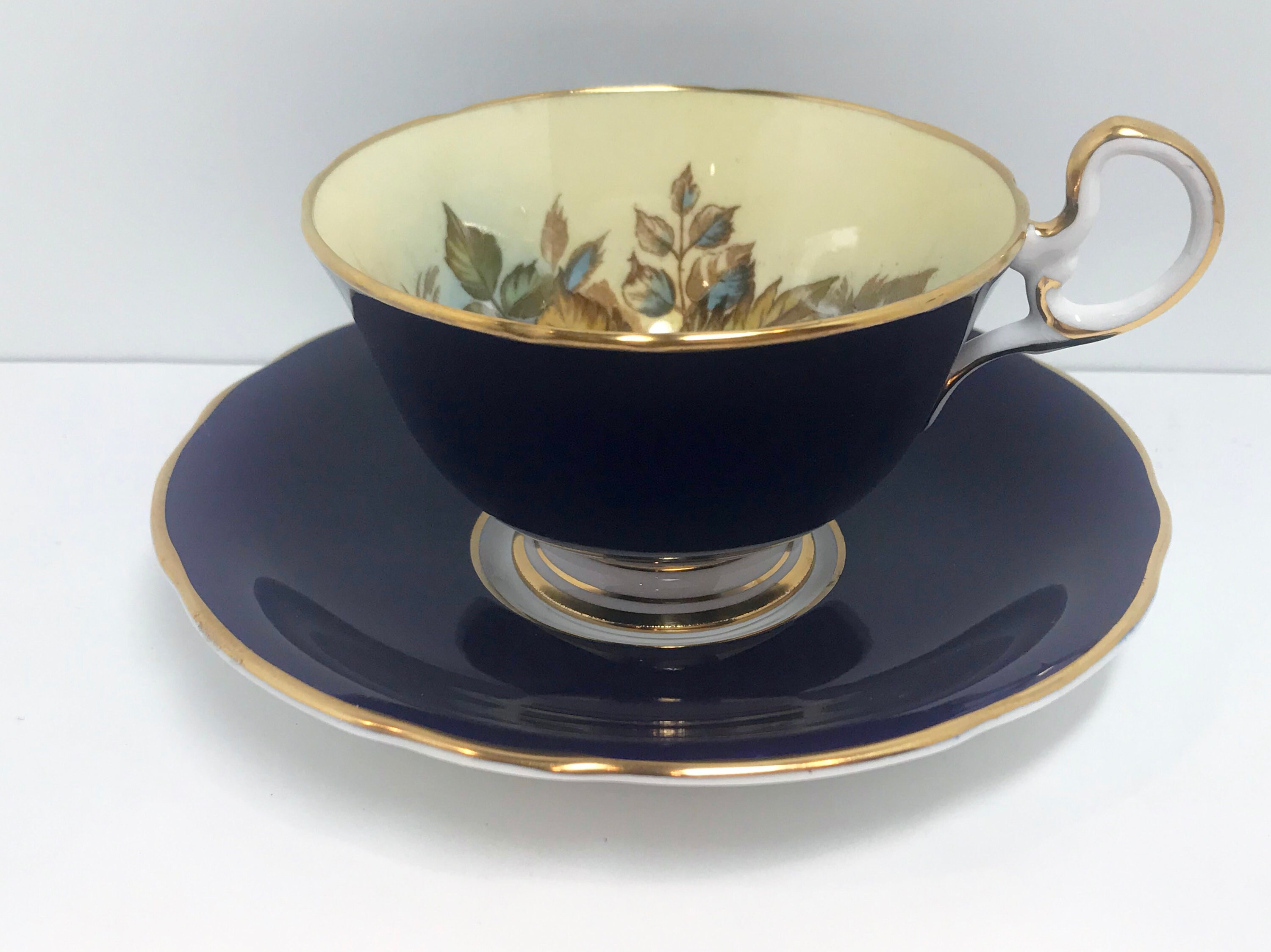 Aynsley Cabbage Rose Teacup, Bailey Signed Teacup, Aynsley Bailey ...