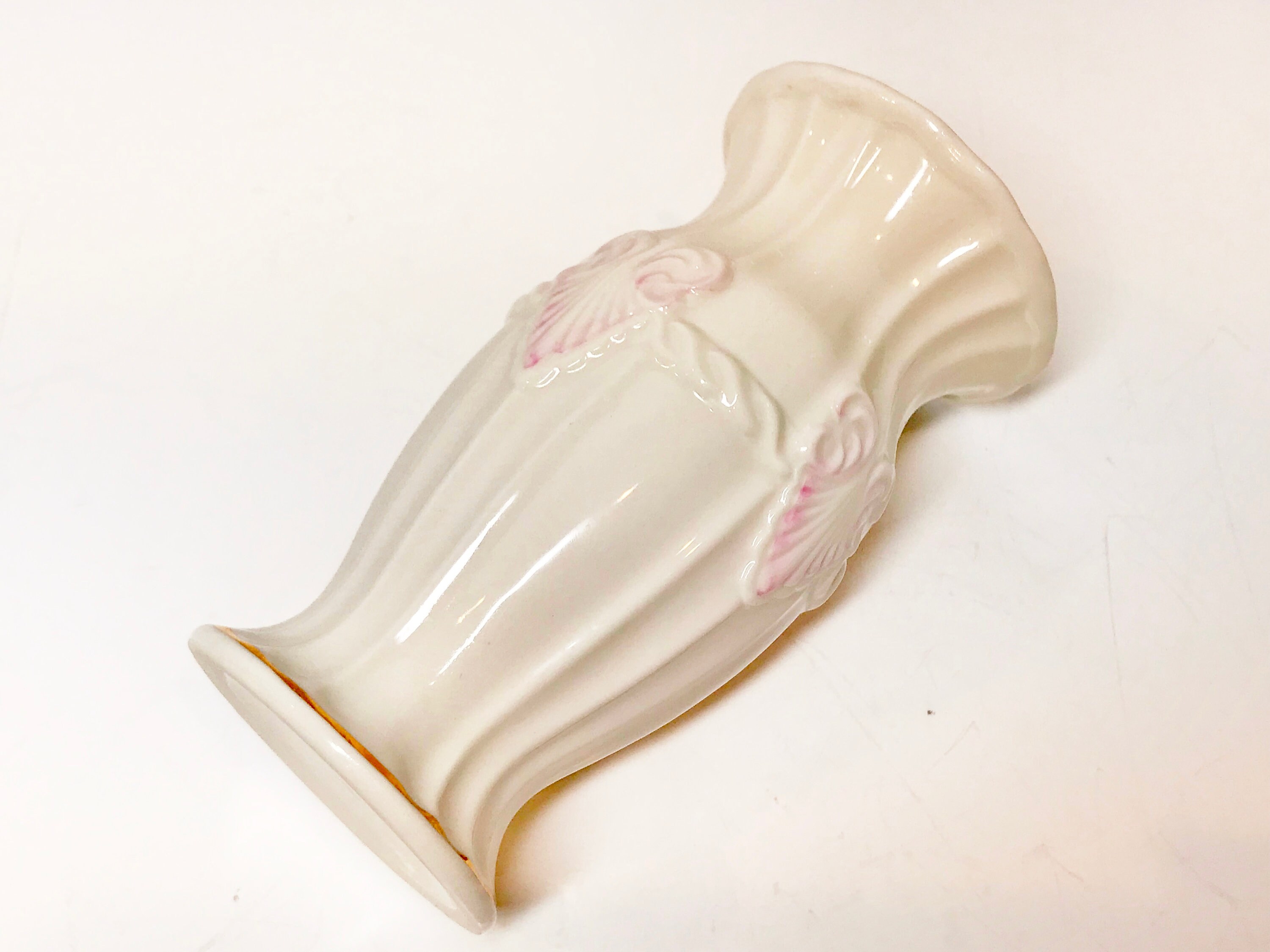 Reserved for SR, Panel Vase, Belleek Vase, Irish Vase, Belleek China ...