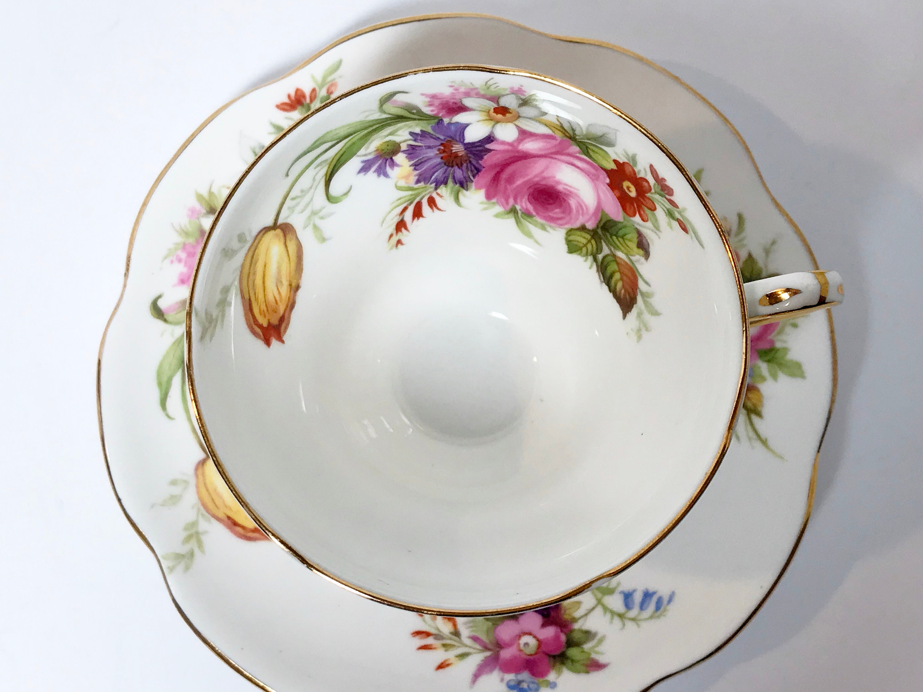 Reserved for A, EB Foley Teacup and Saucer, E B Foley Teacups and ...