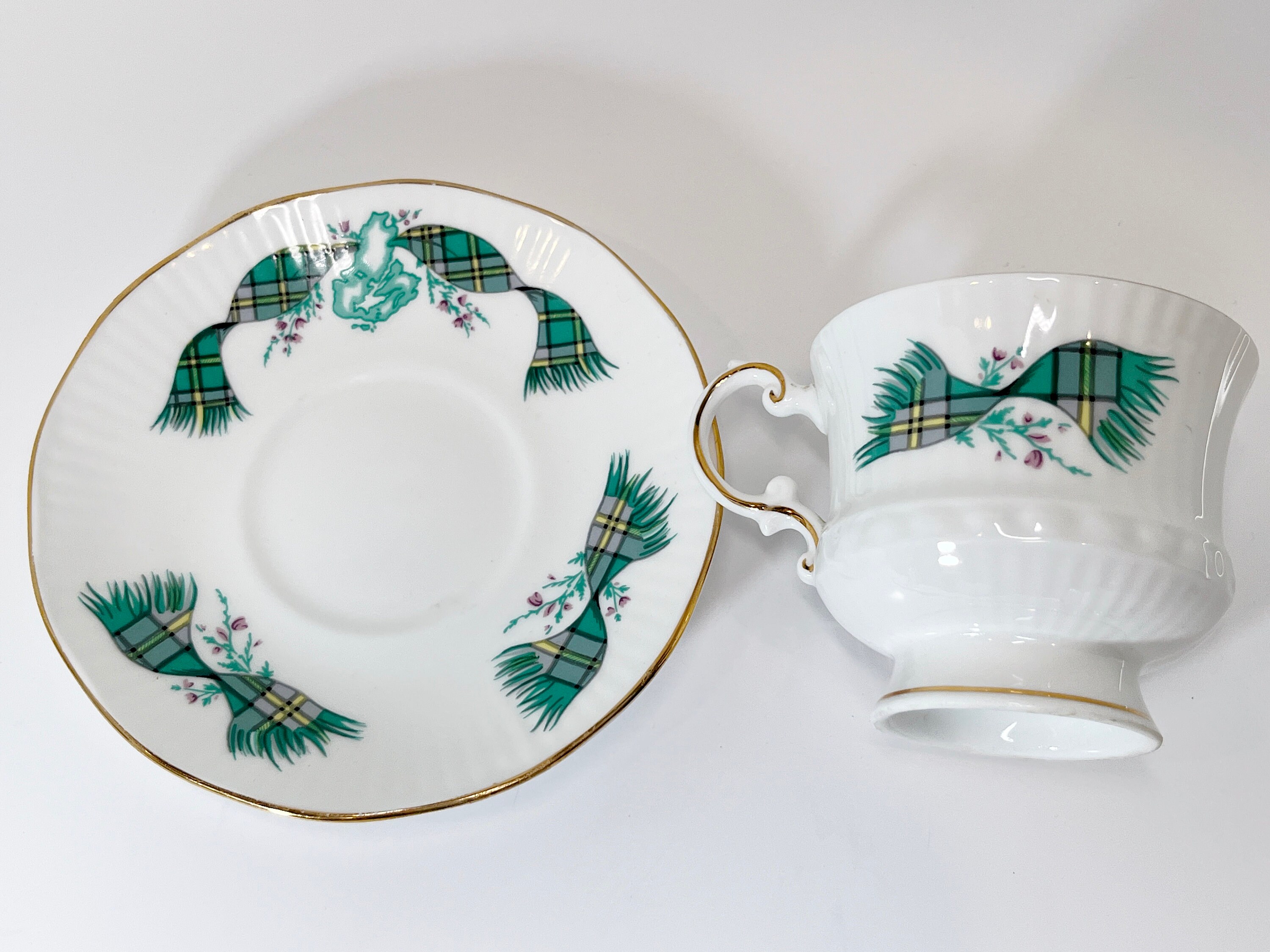 Canadian Tea Cup and Saucer , Cape Breton Island , Canadian Teacup ...