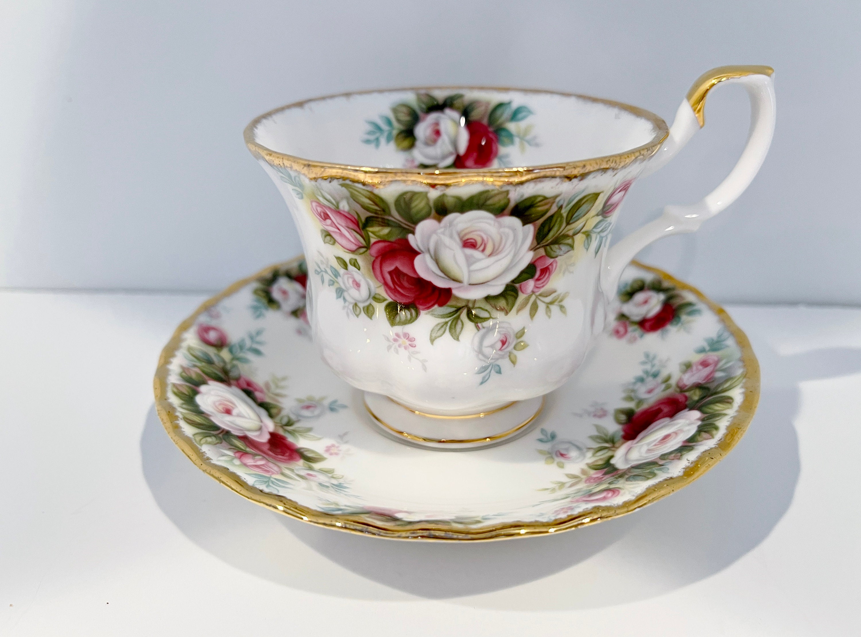 Royal Albert Teacup and Saucer, Celebration Teacup, Vintage Teacups ...