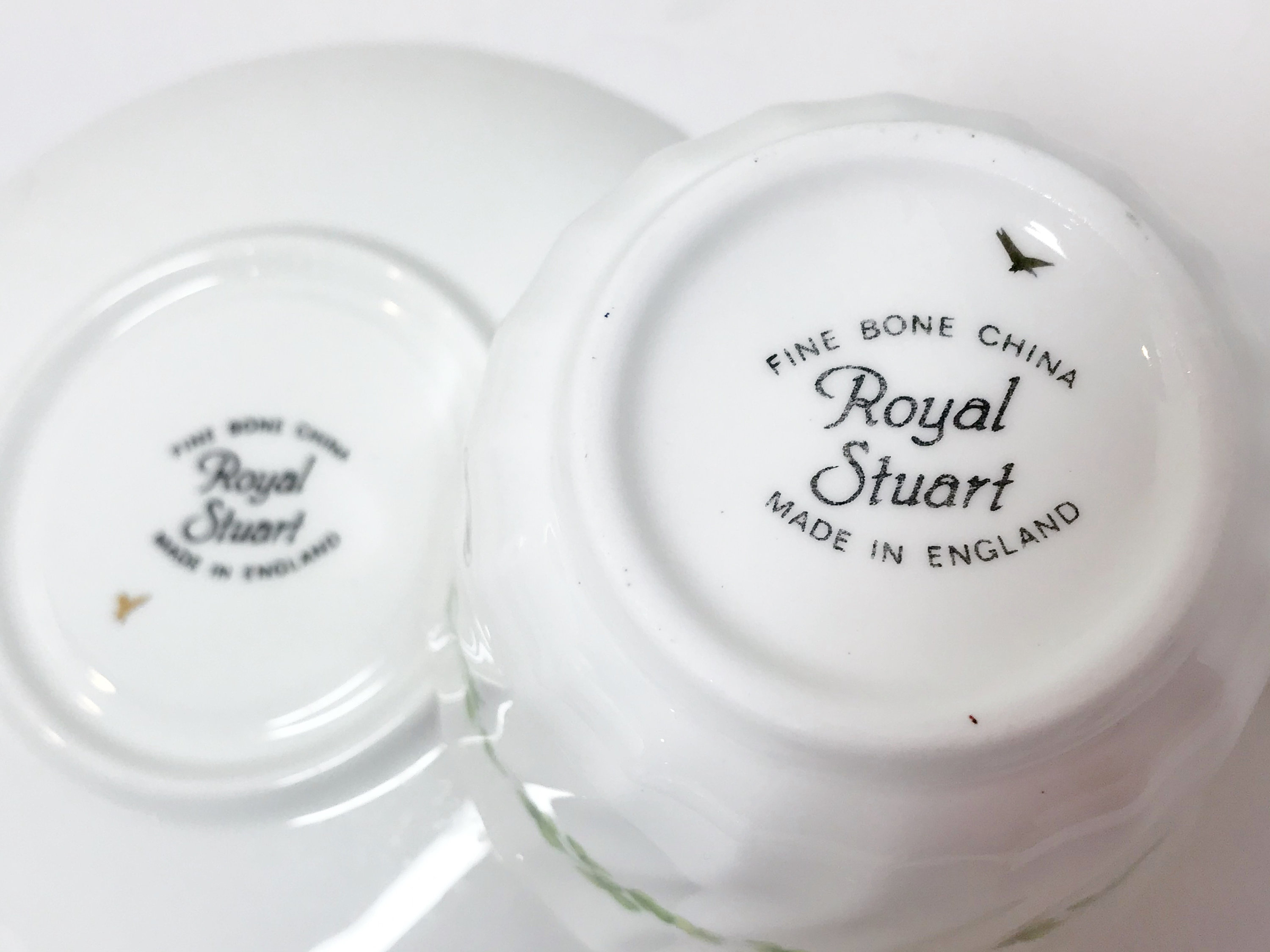 SOLD, Reserved for SR, Shamrock Teacup, Shamrock Tea Cup, Royal Stuart ...