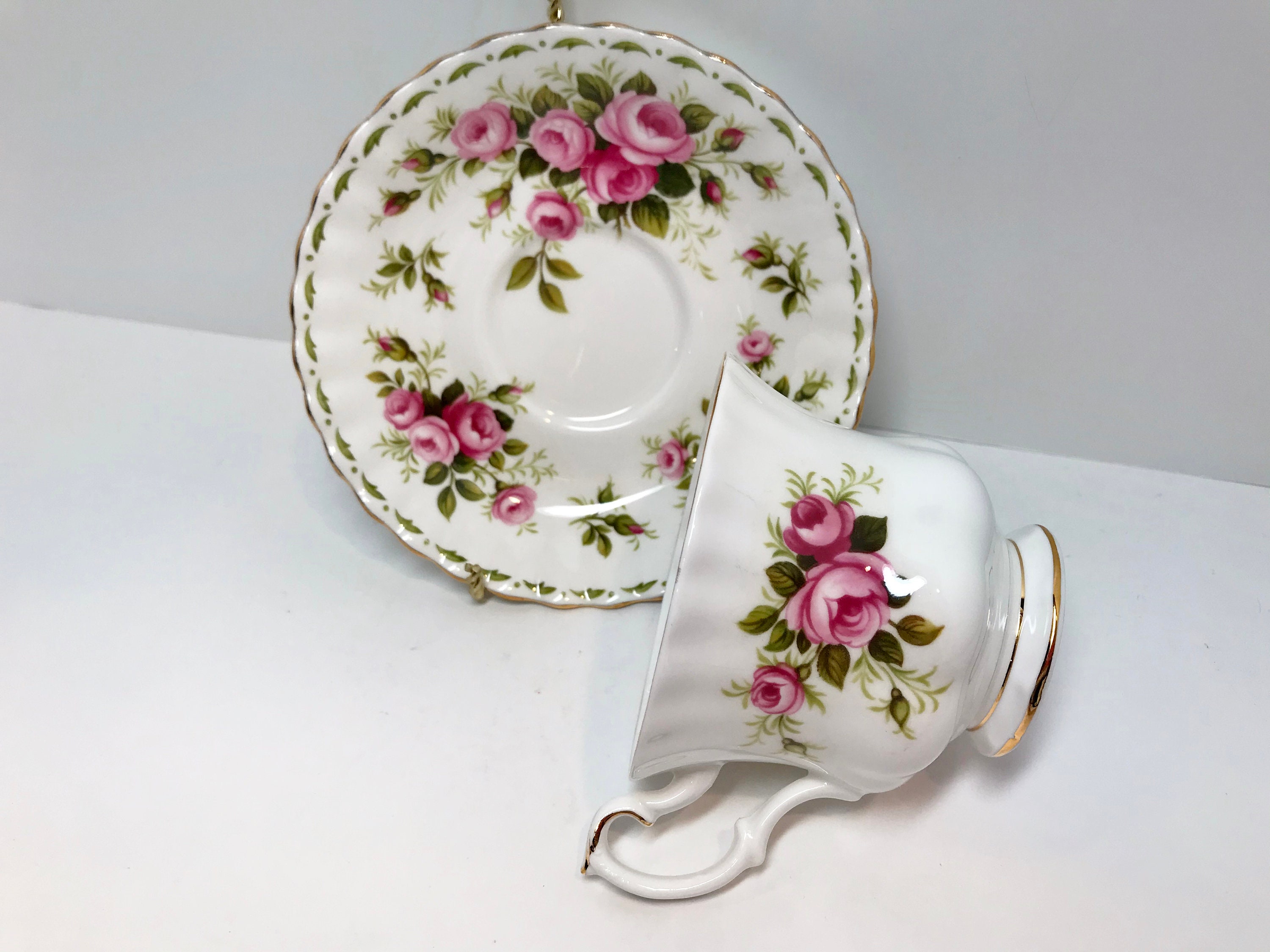 June Birthday Tea Cup Royal Albert Teacup and Saucer Antique Teacup ...