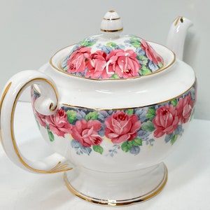 Rose of Sharon Teapot, Royal Standard Teapot, Floral Teapot ...