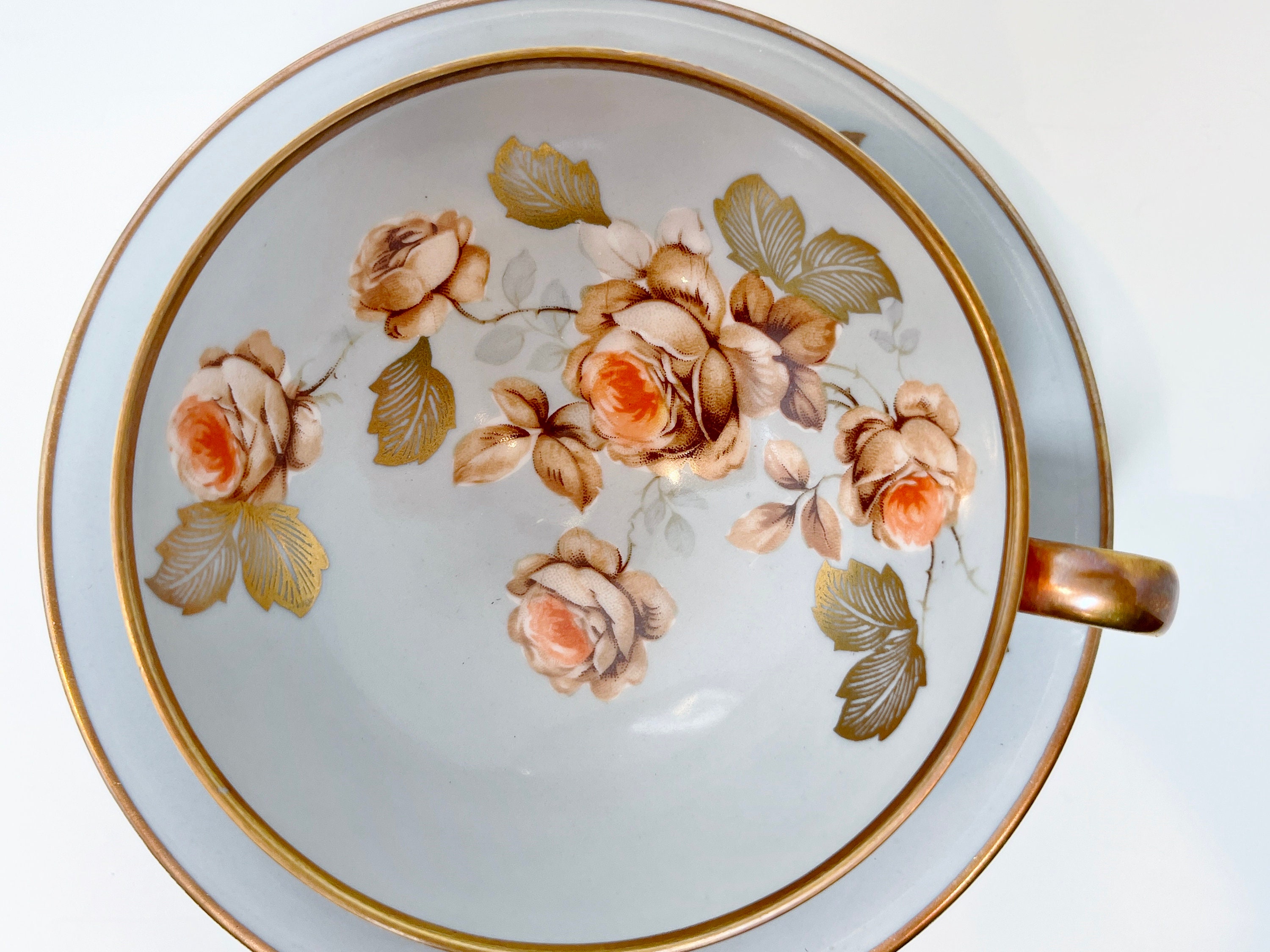 Stellar RWK Teacup and Saucer , Bavarian Tea Cup , Rudolf Wachter ...