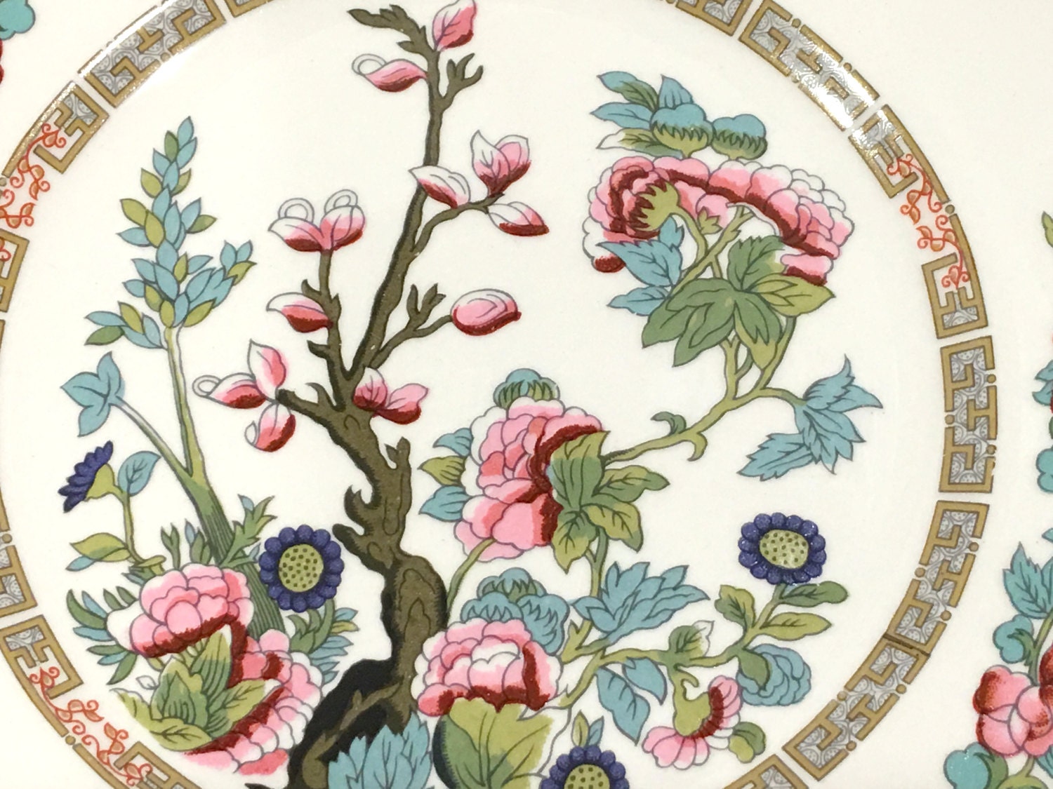 Tree of Life Plate, Maddock Plate, Antique Bone China Plate, Wall ...