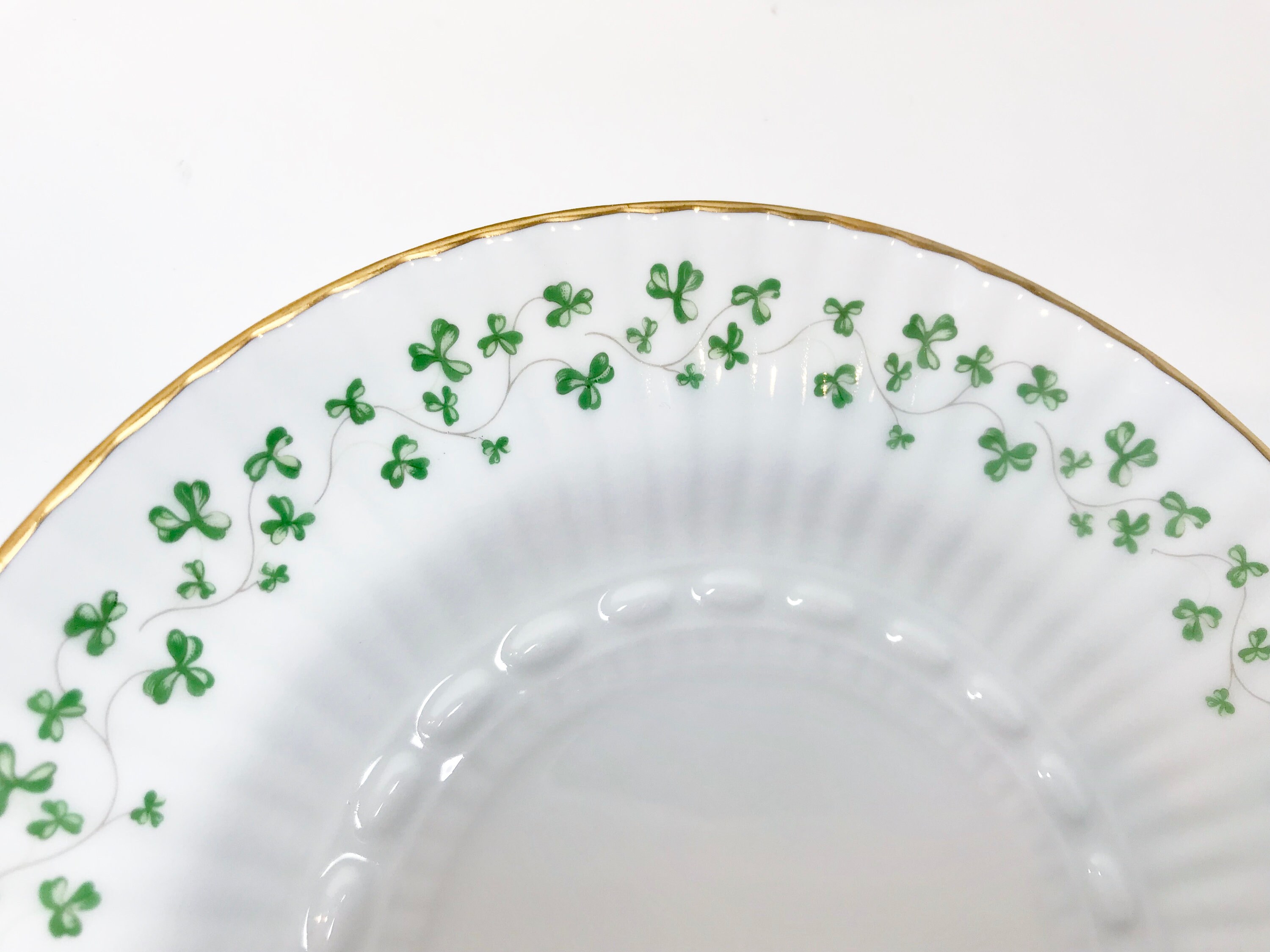 Reserved for SR, Royal Tara, Set of 6 Plates, Shamrock Plates, Irish ...