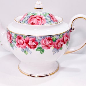 Rose of Sharon Teapot, Royal Standard Teapot, Floral Teapot ...