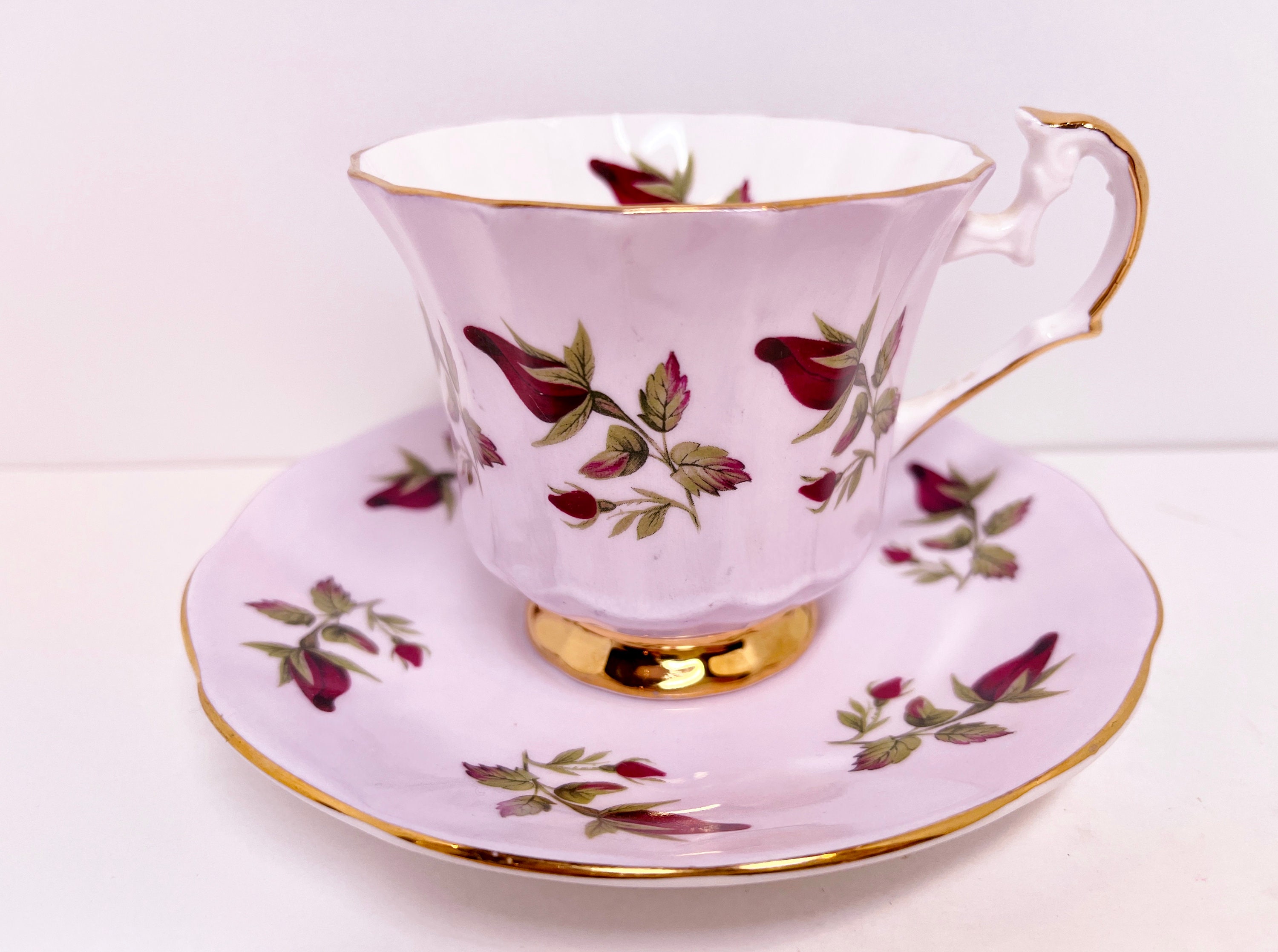 Friendship Cup, Elizabethan Tea Cup, Red Rose Tea Cups, Antique Tea ...