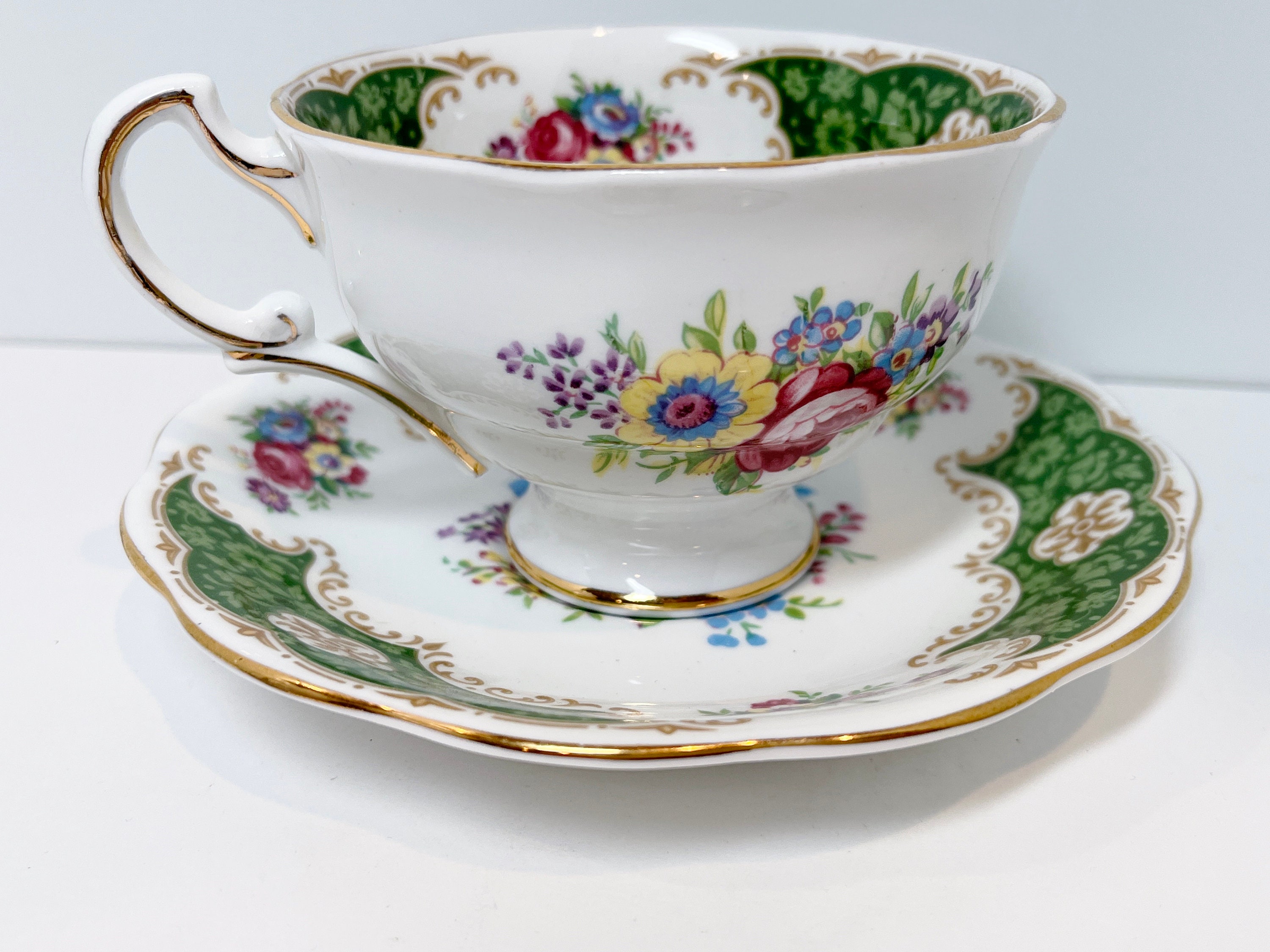 Royal Standard Teacup and Saucer, Vintage Teacups, Vintage Tea Cups ...
