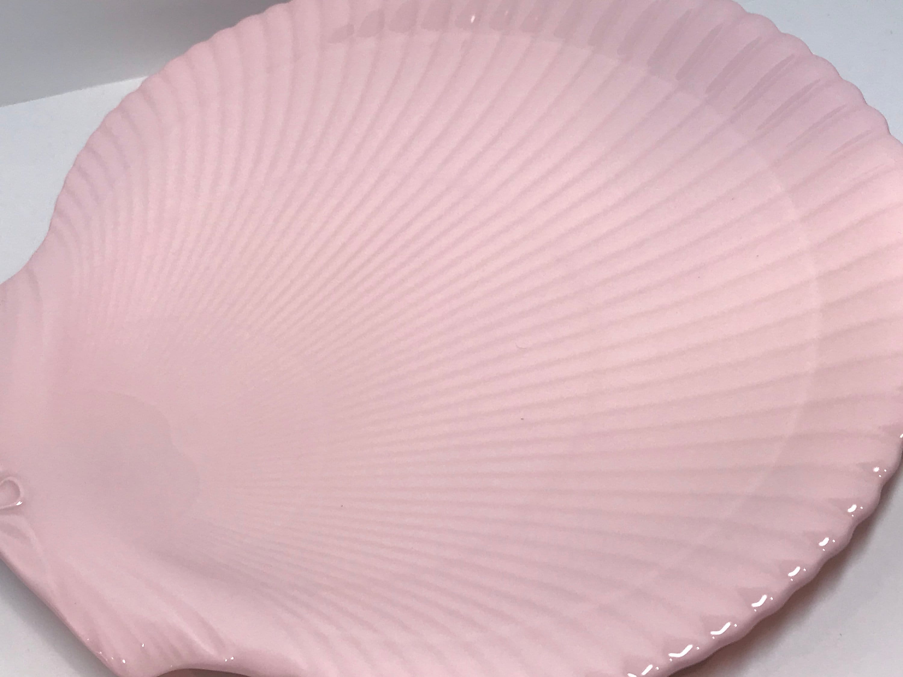 Pink Wedgwood Dinner Plate, Wedgwood Alpine Pink Plate, Wedgwood Shell ...