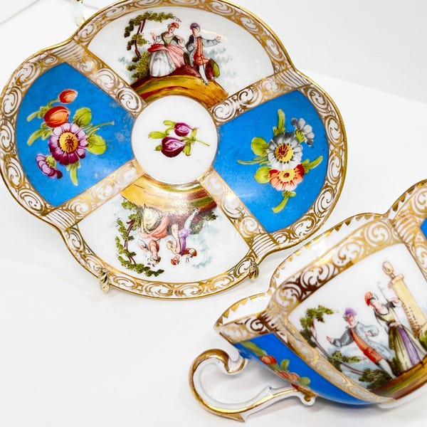 German Tea Cup - Etsy