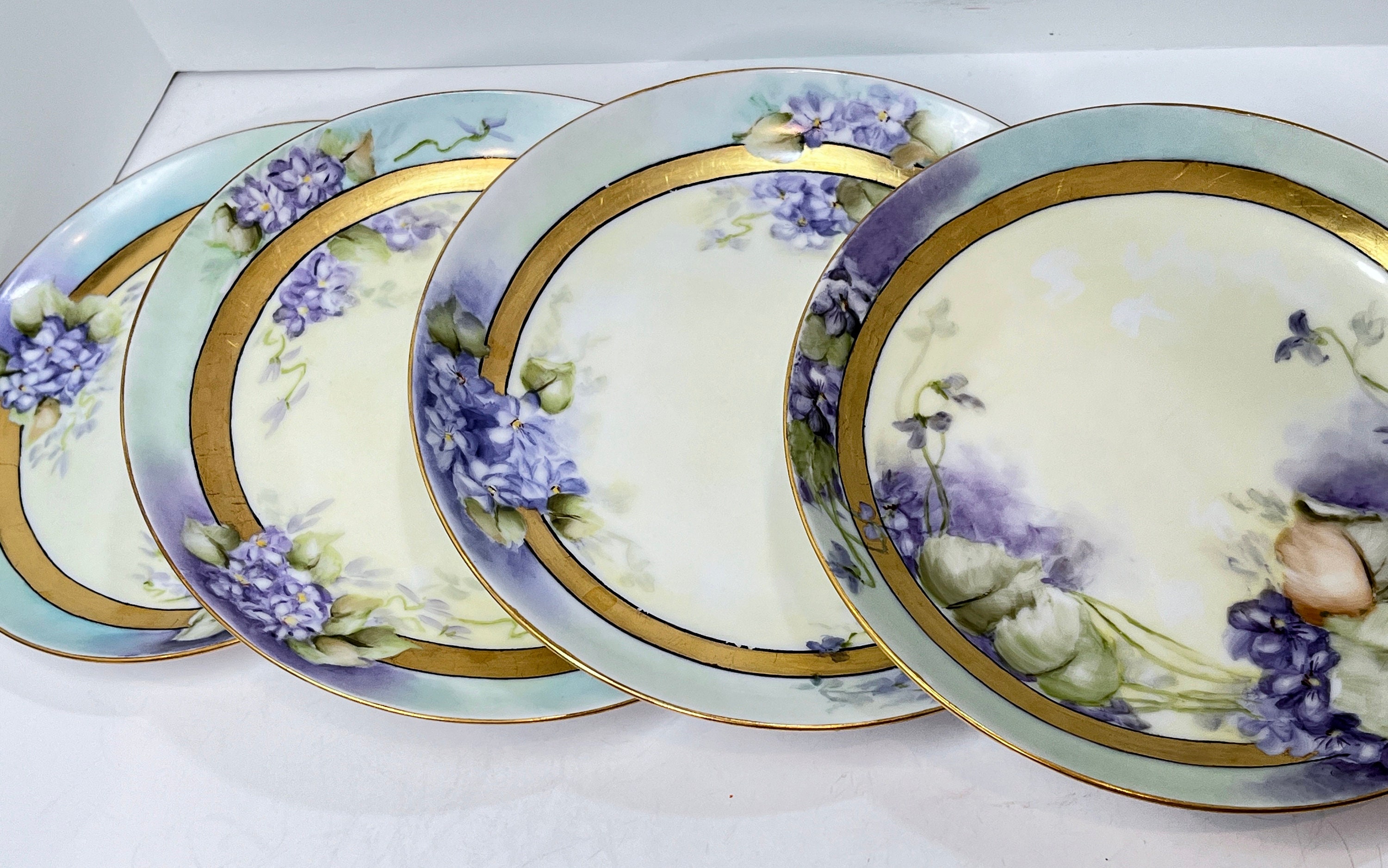 Reserved for Shushanik Kheroyan, Hand Painted Selb Plates ...