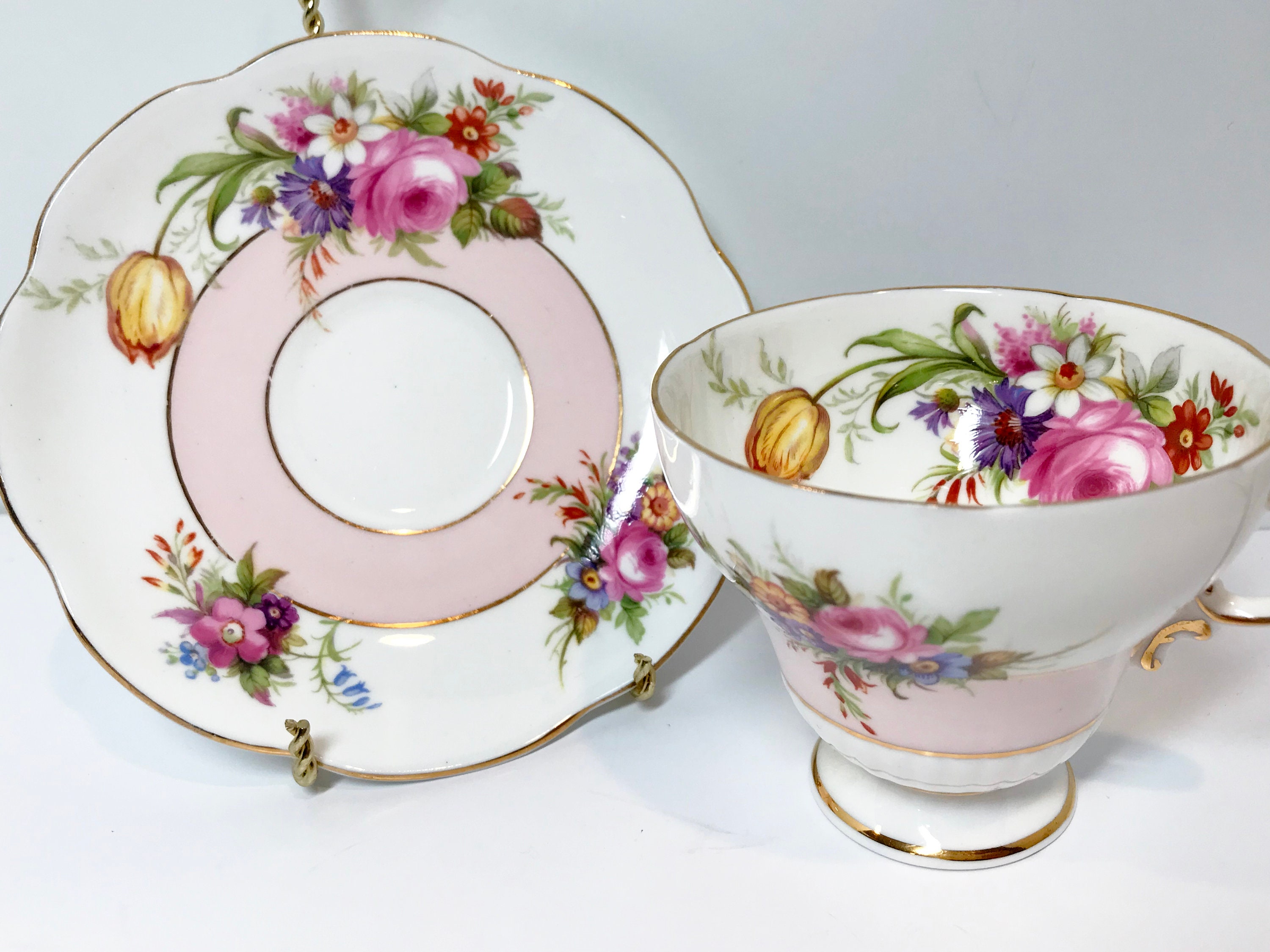 Reserved for A, EB Foley Teacup and Saucer, E B Foley Teacups and ...