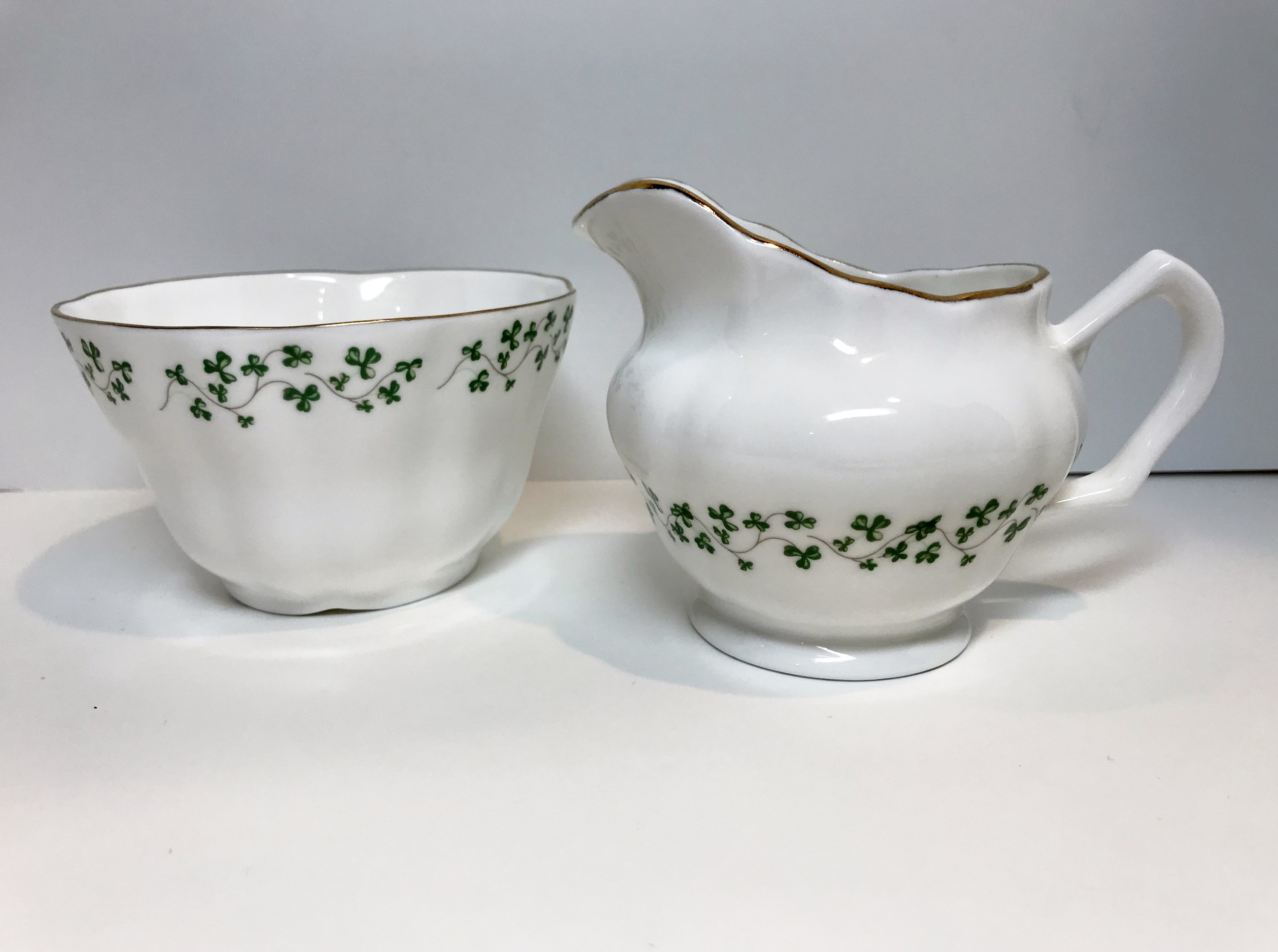 Royal Tara Sugar Bowl and Creamer, Royal Tara Creamer and Sugar, Irish ...