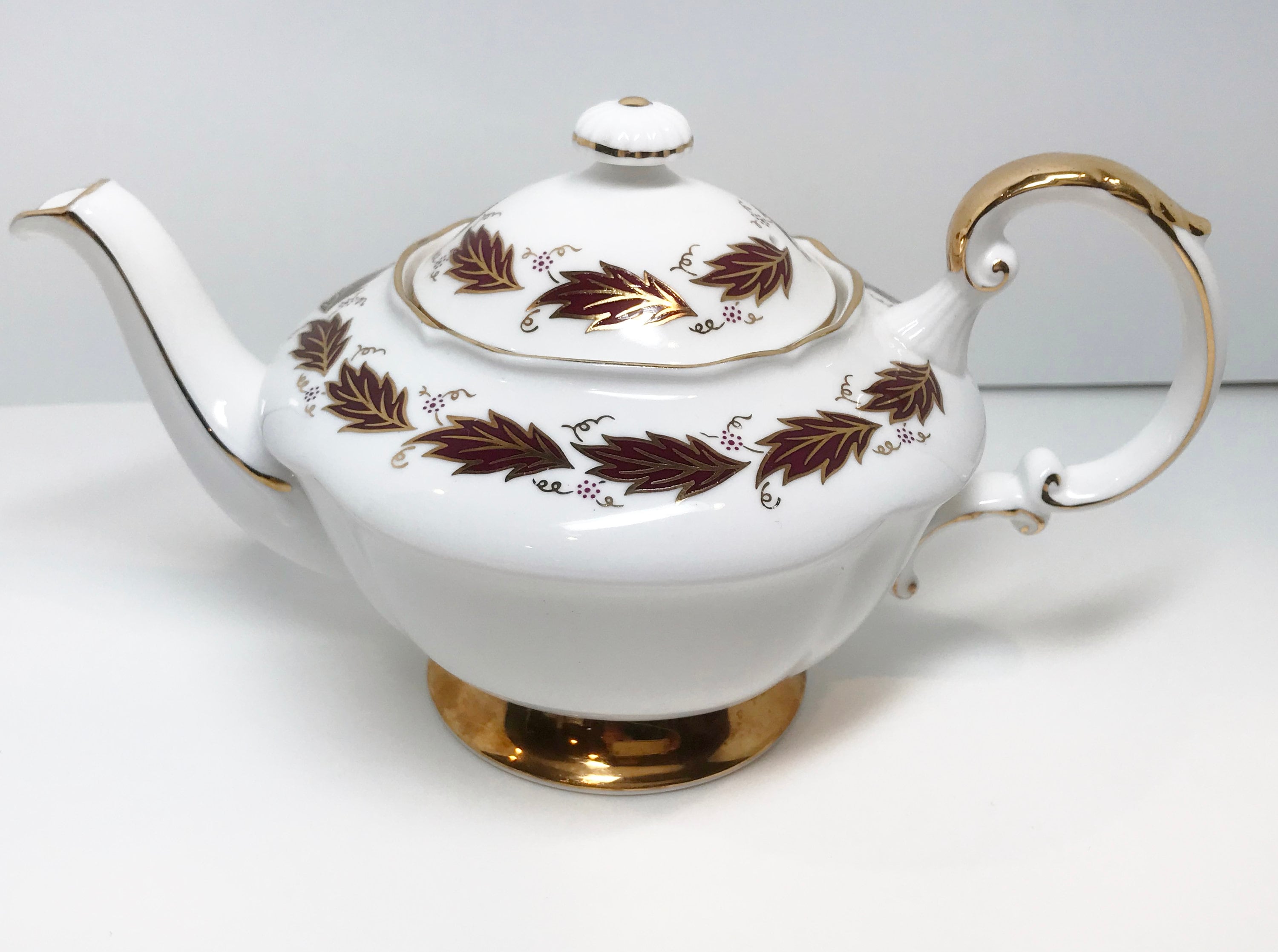 Paragon Teapot, Elegance Teapot, 2 Cup Teapot, English Bone China ...
