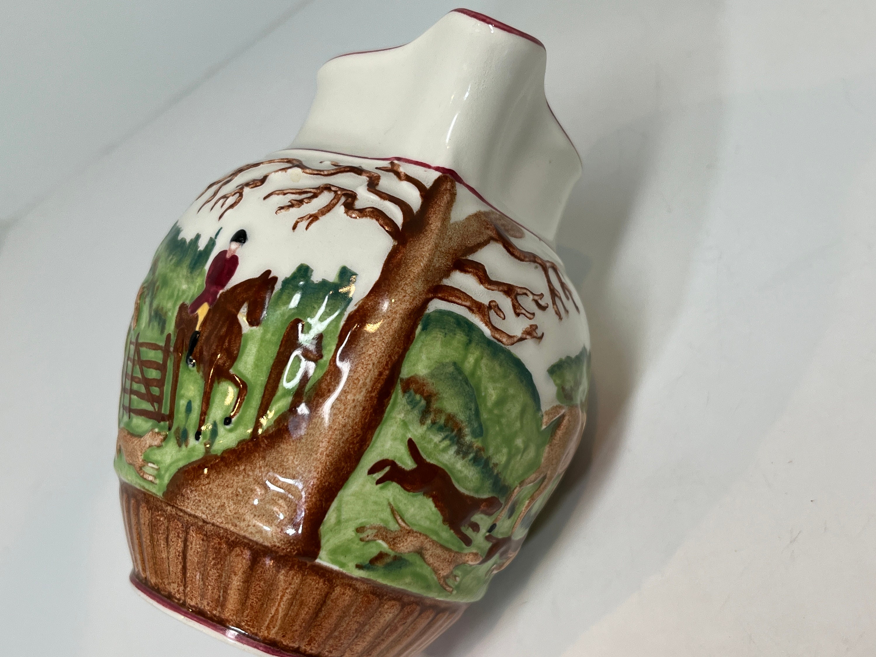 Riding to Hounds Pitcher , Wedgwood Pitcher , Hound Handle Pitcher ...