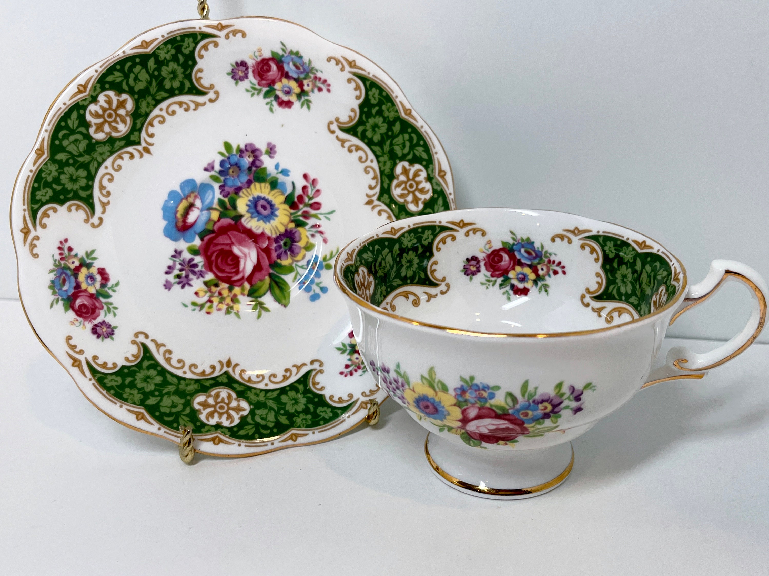 Royal Standard Teacup and Saucer, Vintage Teacups, Vintage Tea Cups ...