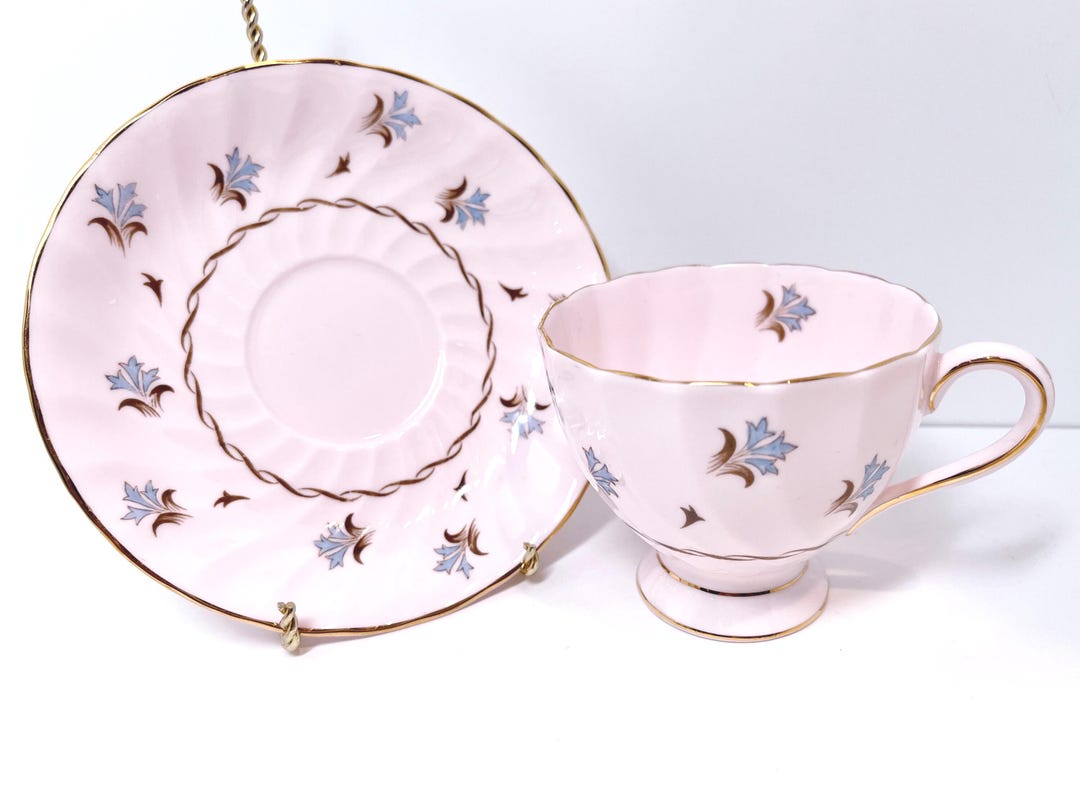 Pink Tuscan Teacup, Florette Pattern, Pink Teacup, Gift for Her ...