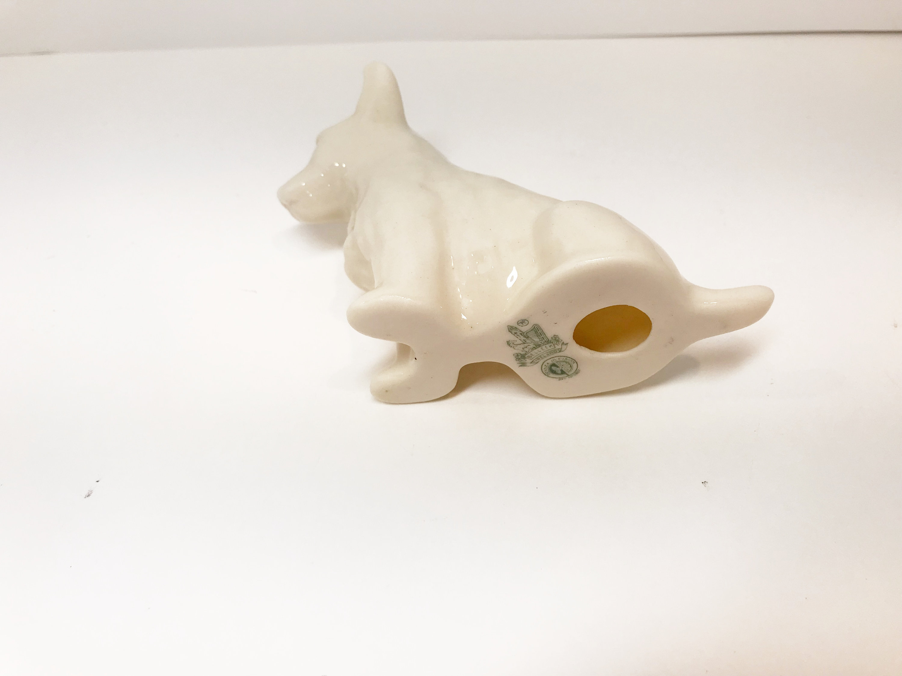Belleek Dog, Belleek Scotty Dog, Belleek Animal, Belleek Figurine ...