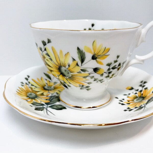 Yellow China Tea Cup - Etsy