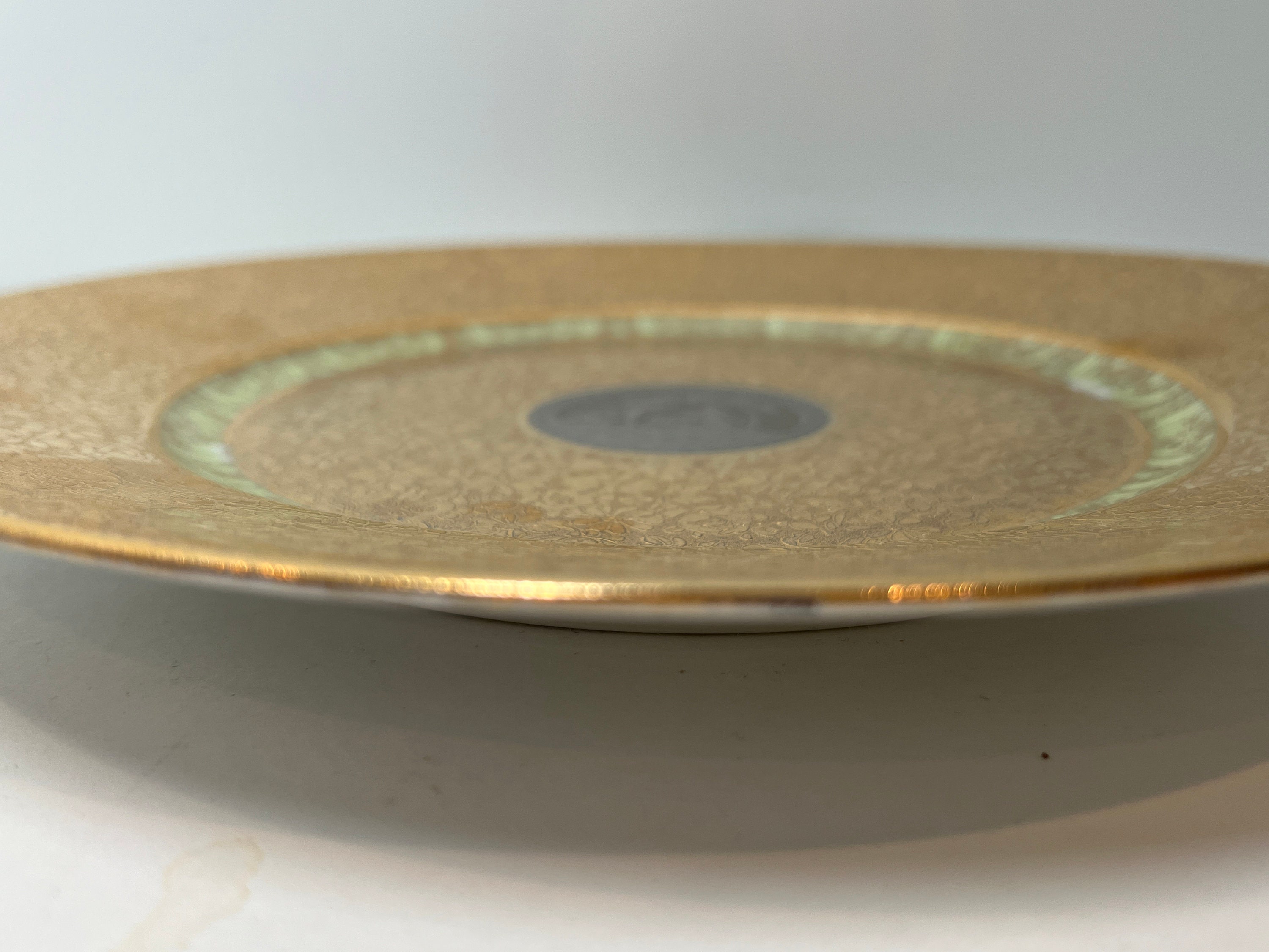 Loving Couple Plates , Two Gold Plates , Love Story Plates , Platinum ...