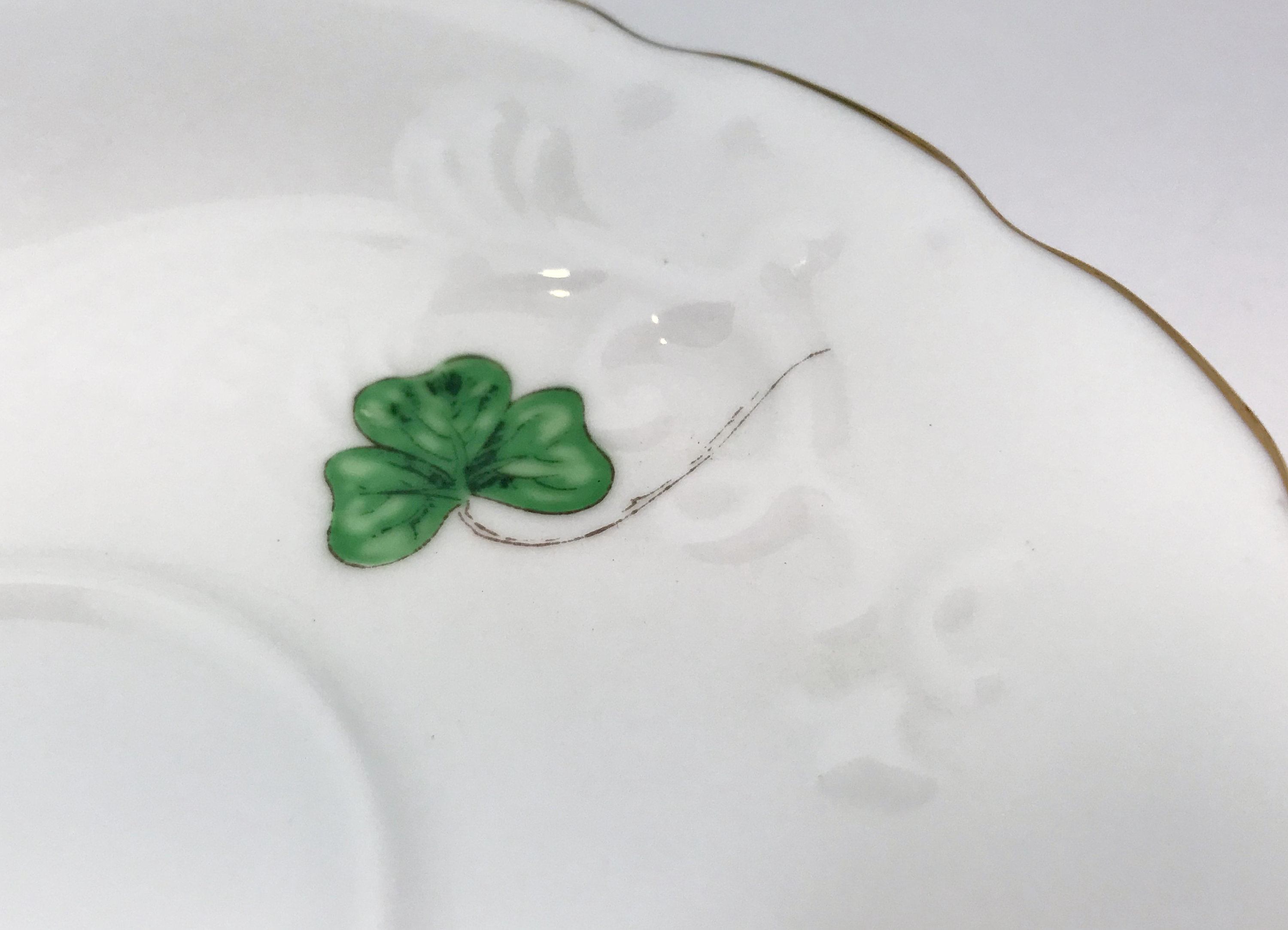 SOLD, Reserved for SR, Lucky Shamrock Demitasse by Hammersley Bone ...