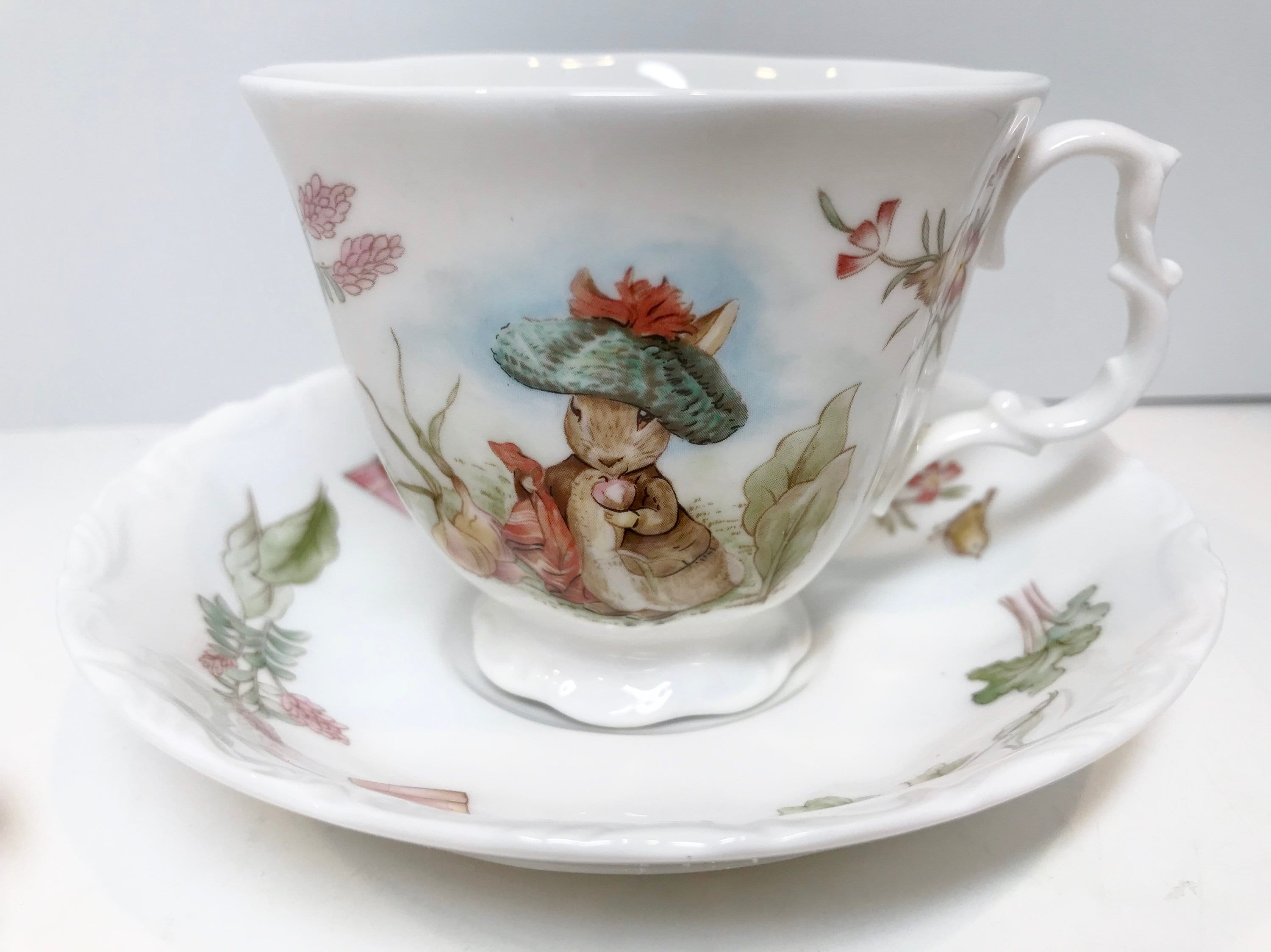 Beatrix Potter, Benjamin Bunny, Royal Albert Tea Cup and Saucer ...