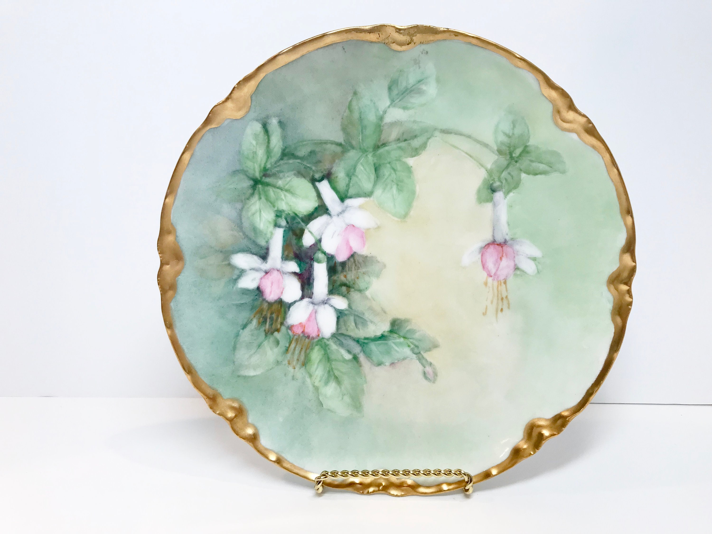 Haviland Limoges Dish, Signed Limoges 1894 -1931, Victorian Limoges ...