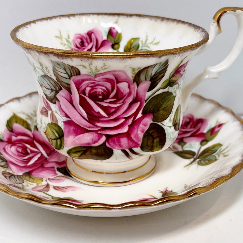 Floral Tea Cup - Etsy