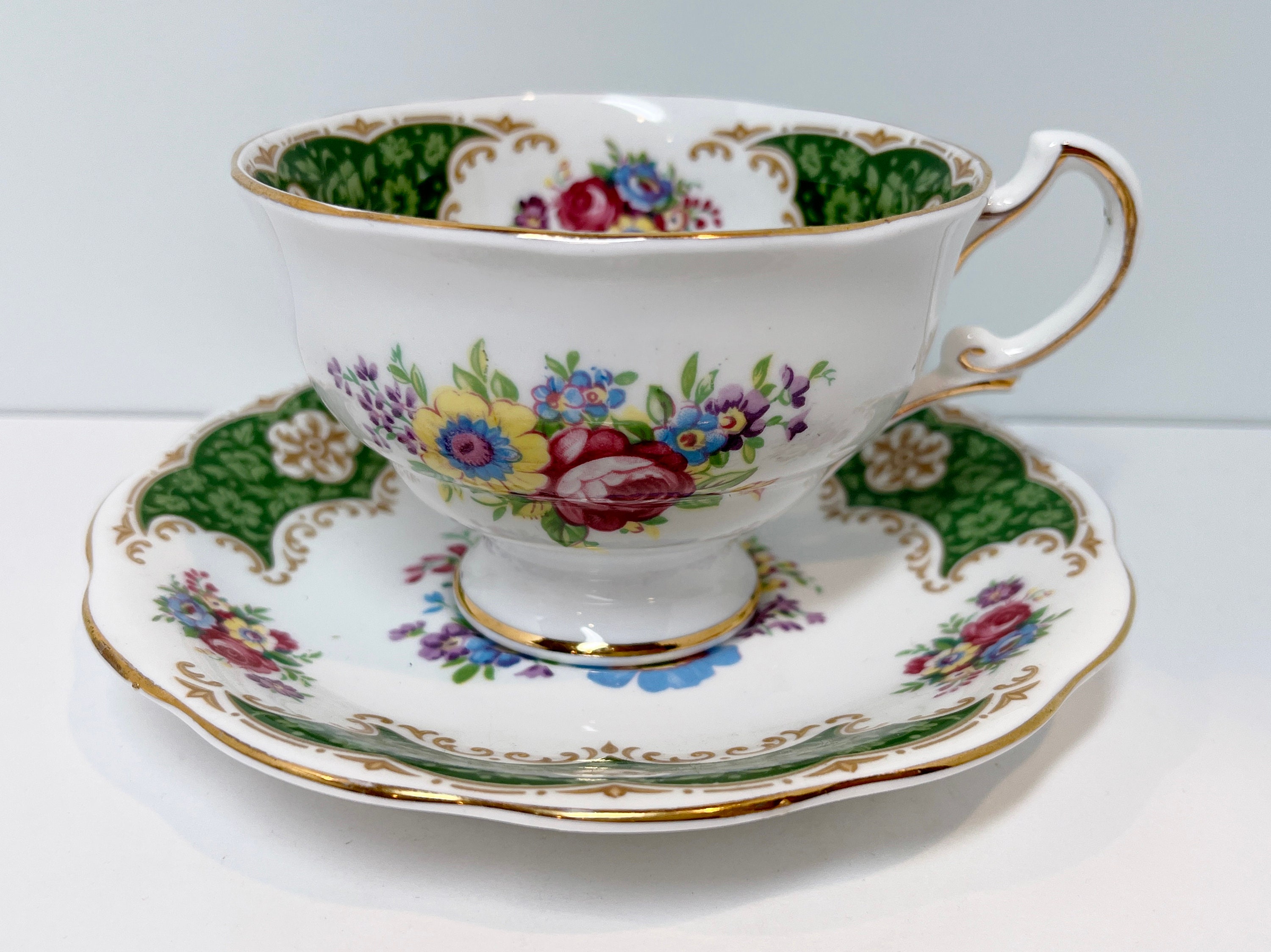 Royal Standard Teacup and Saucer, Vintage Teacups, Vintage Tea Cups ...