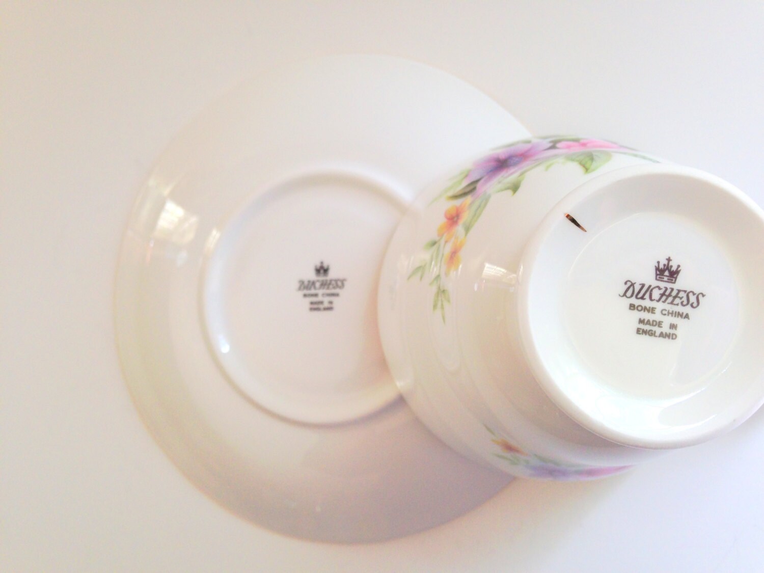 Duchess Tea Cup and Saucer, Tea Set, English Bone China Cups, Bouquet ...