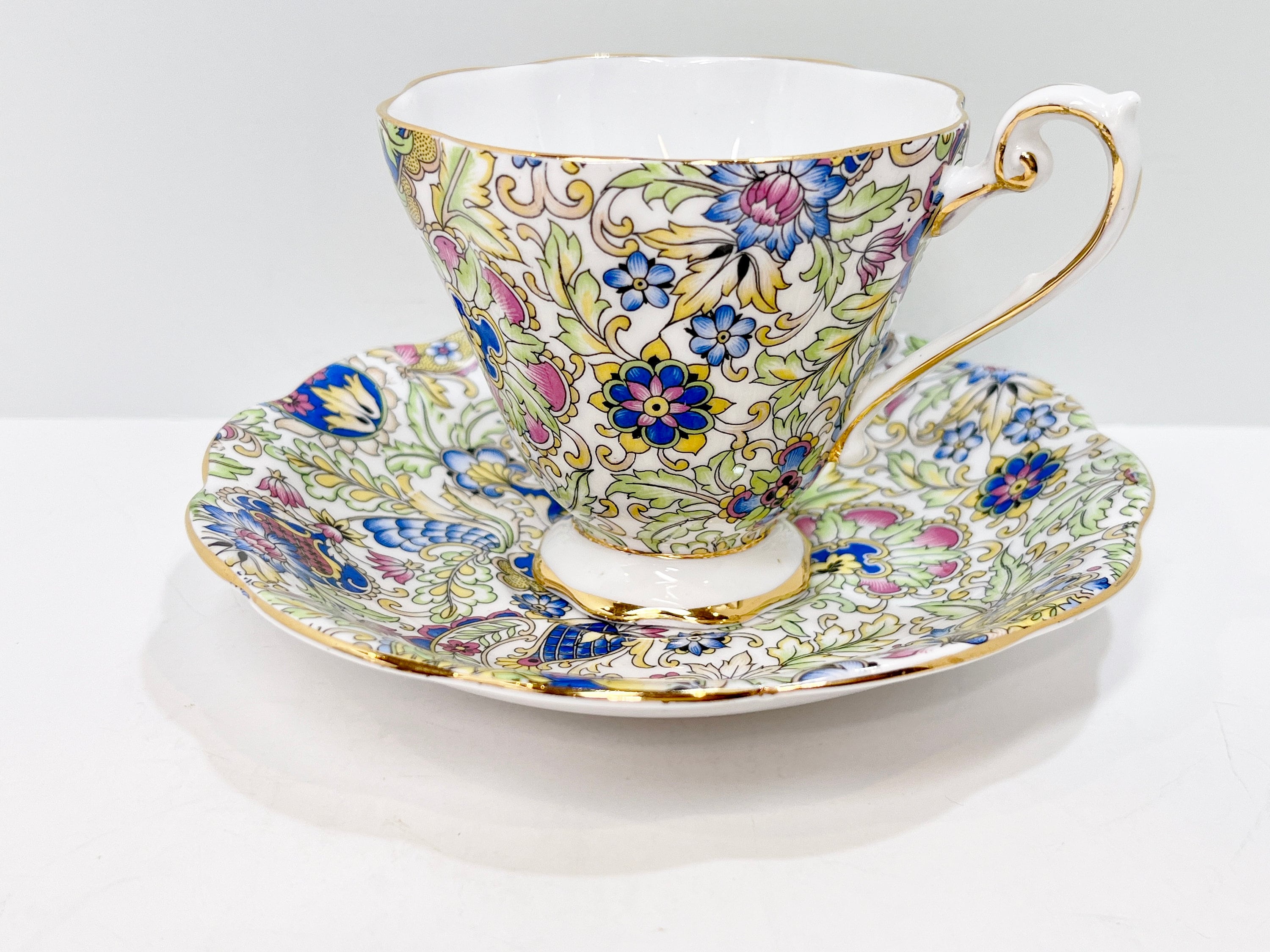 Green Paisley Teacup , Royal Standard Teacup , Antique Teacups ...