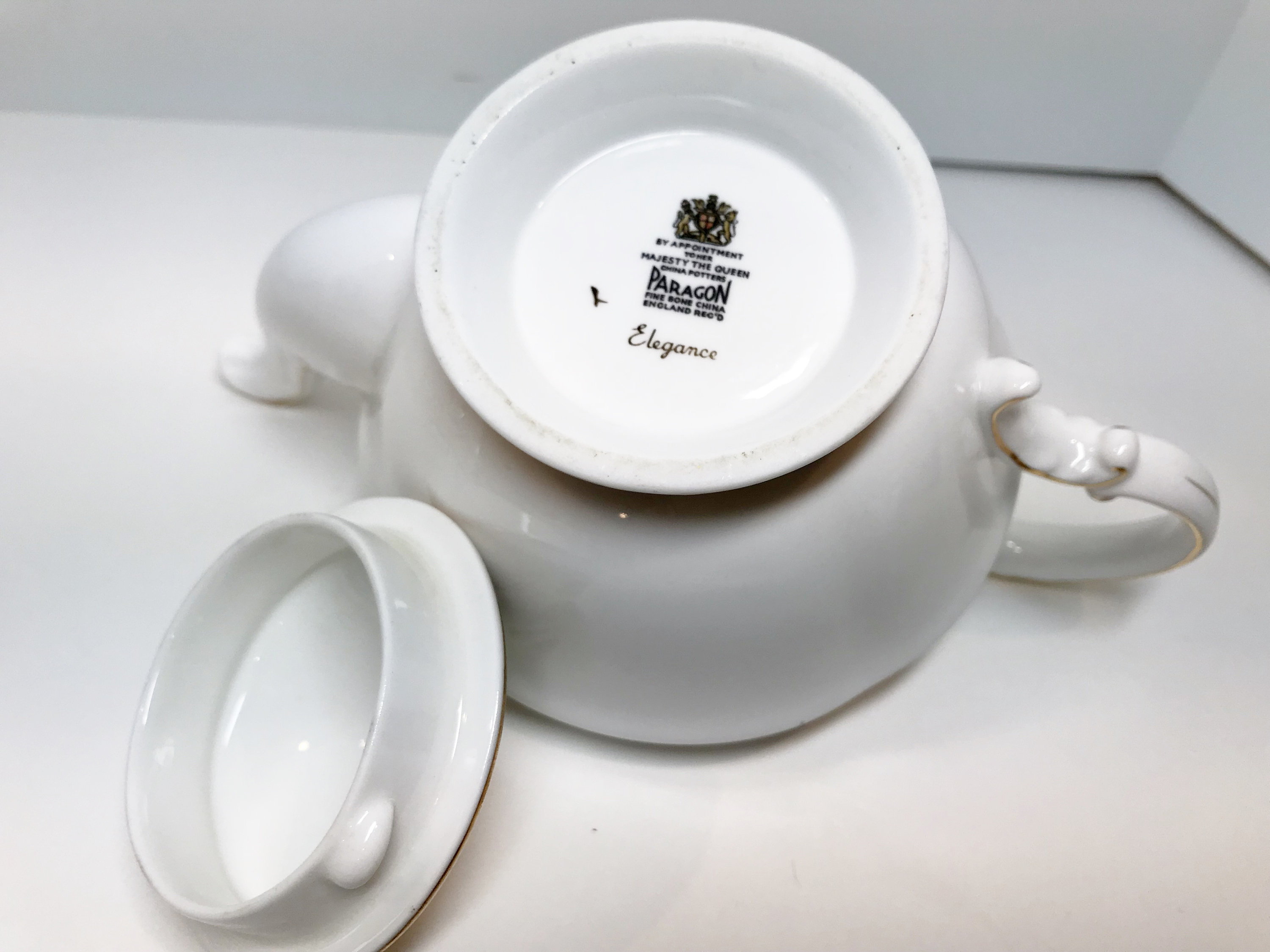 Paragon Teapot, Elegance Teapot, 2 Cup Teapot, English Bone China ...