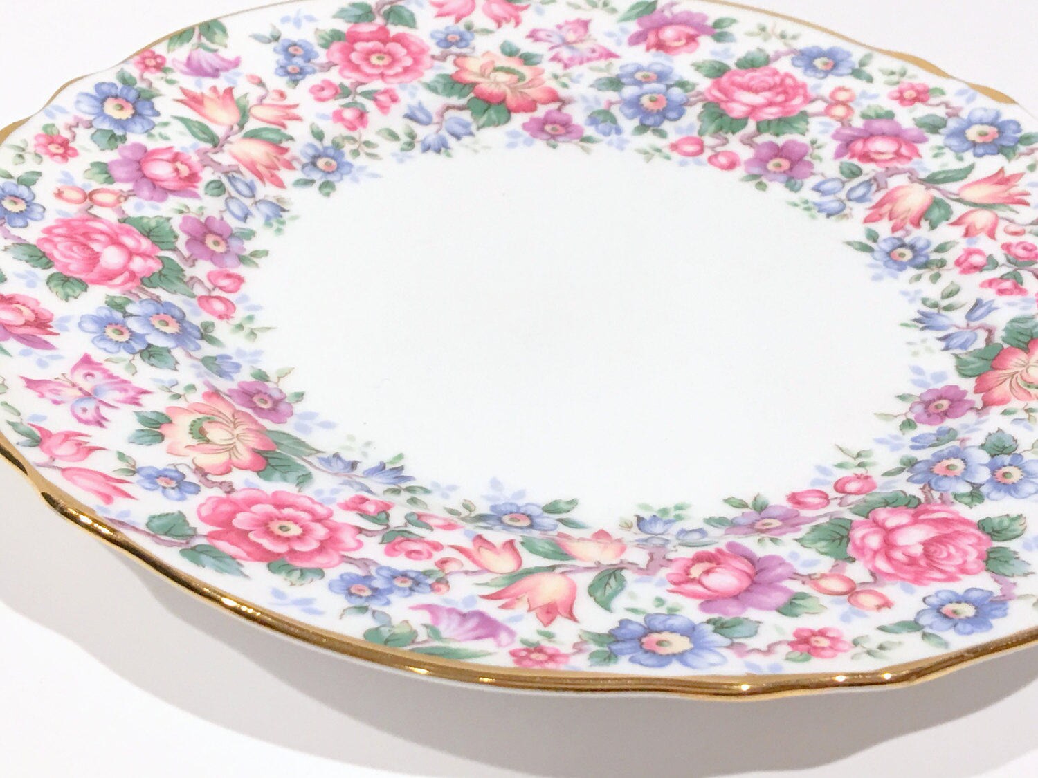 Crown Staffordshire Plate, English Plate, Serving Plate, English Bone ...