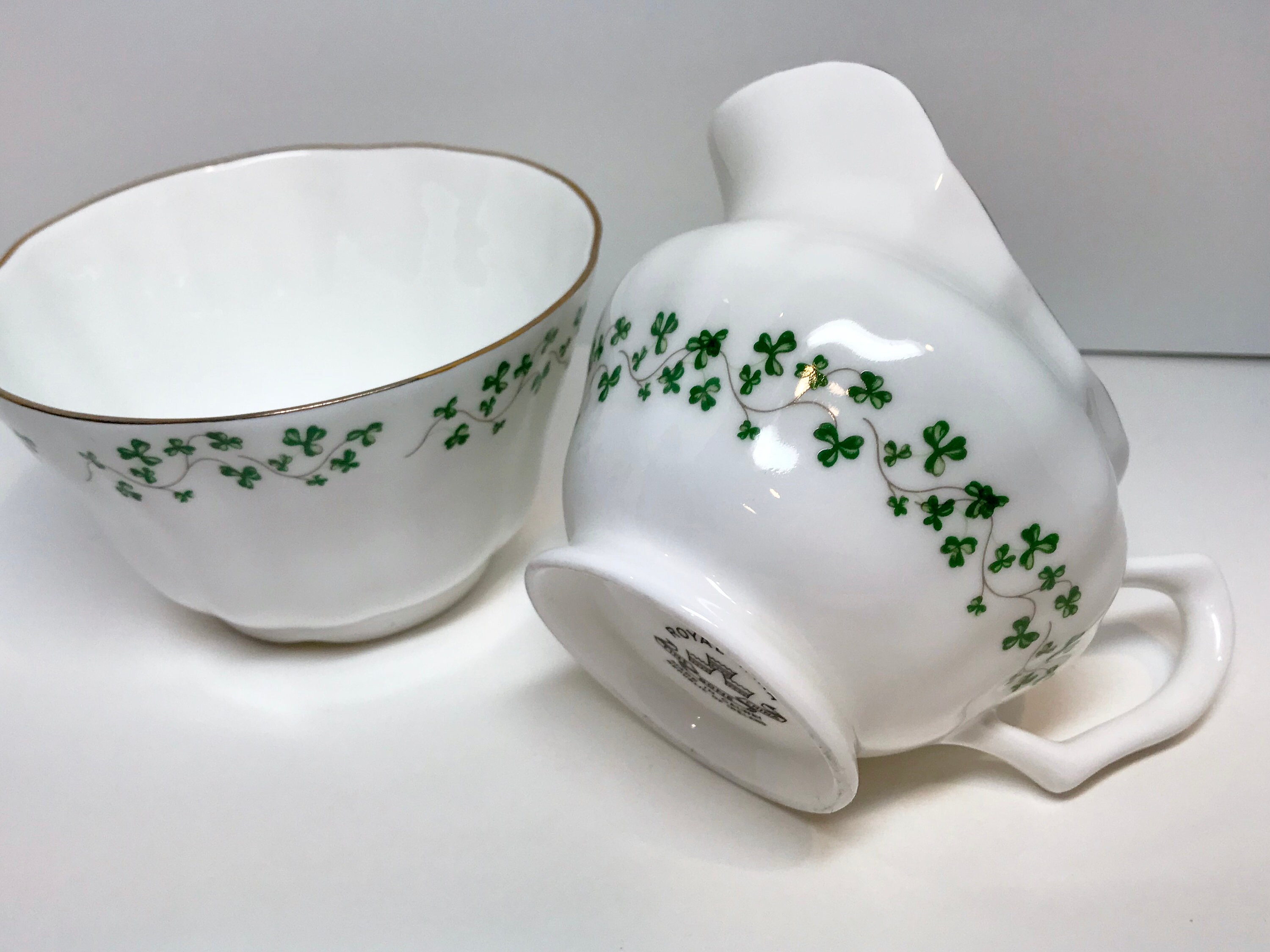 Royal Tara Sugar Bowl and Creamer, Royal Tara Creamer and Sugar, Irish ...
