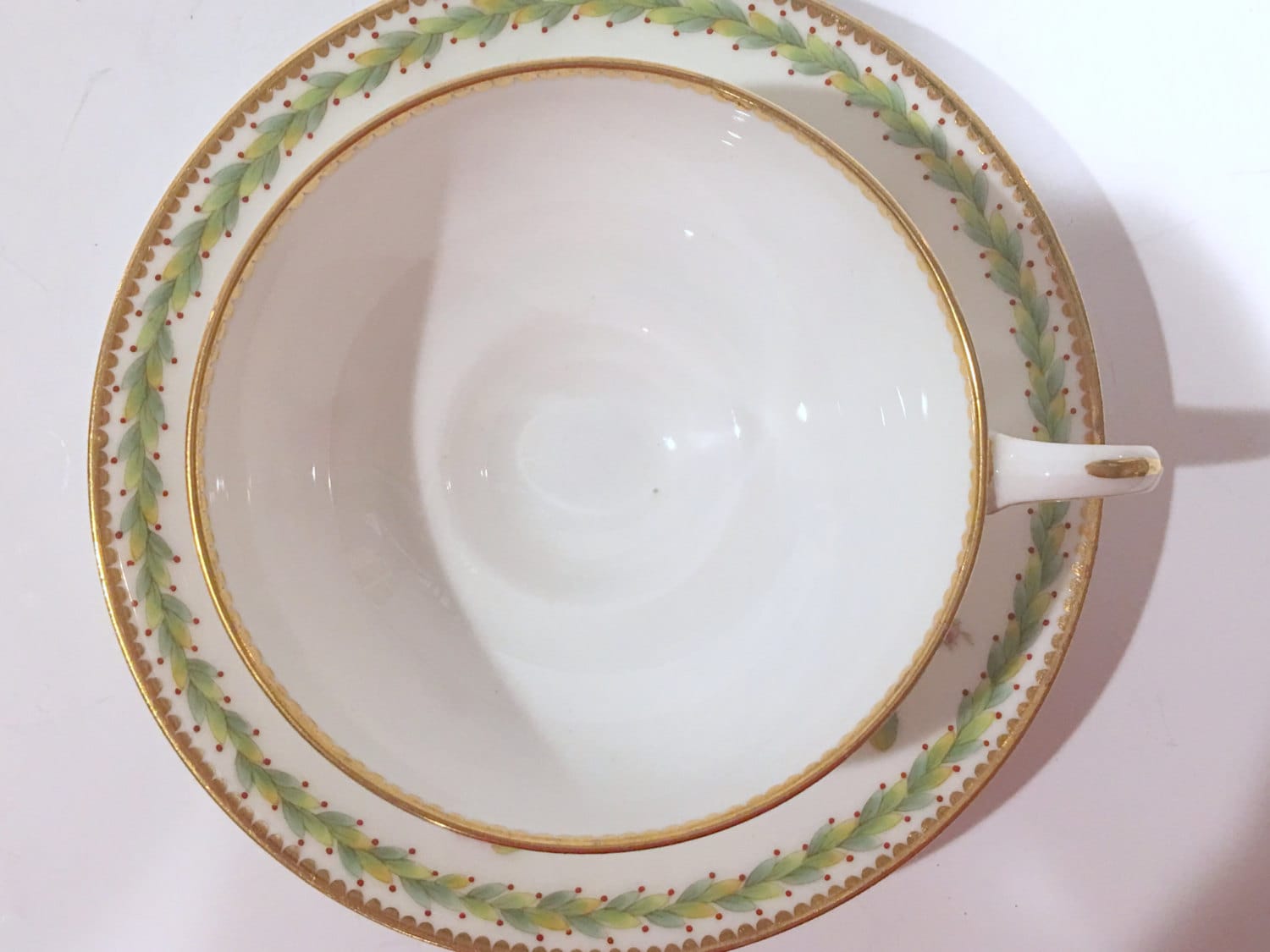 Gilman Collamore Tea Cup and Saucer, BWM Co Cup, Brown Westhead Moore ...