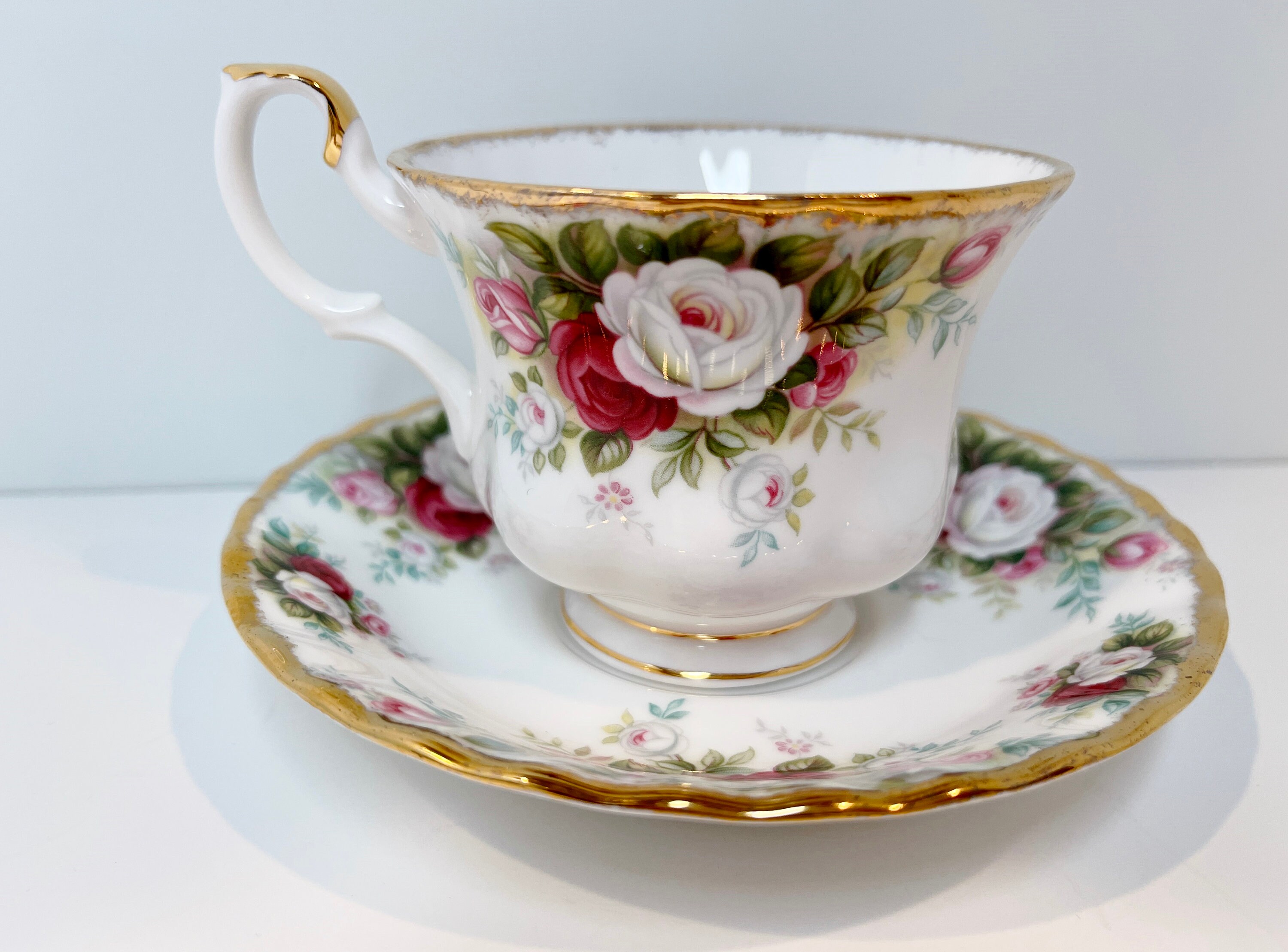 Royal Albert Teacup and Saucer, Celebration Teacup, Vintage Teacups ...