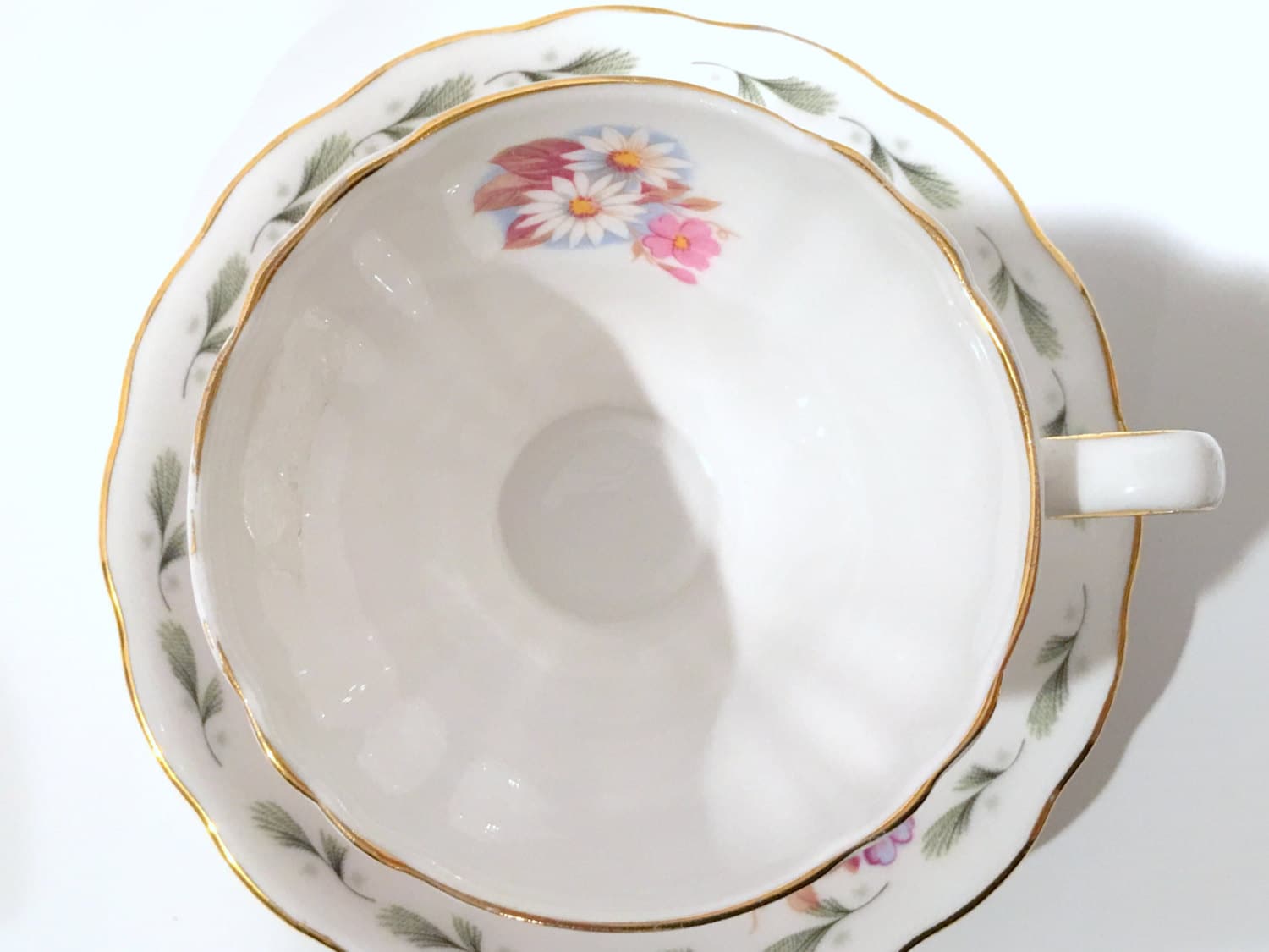 Daisy Royal Vale Tea Cup and Saucer, Daisy Tea Cups, English Teacups ...