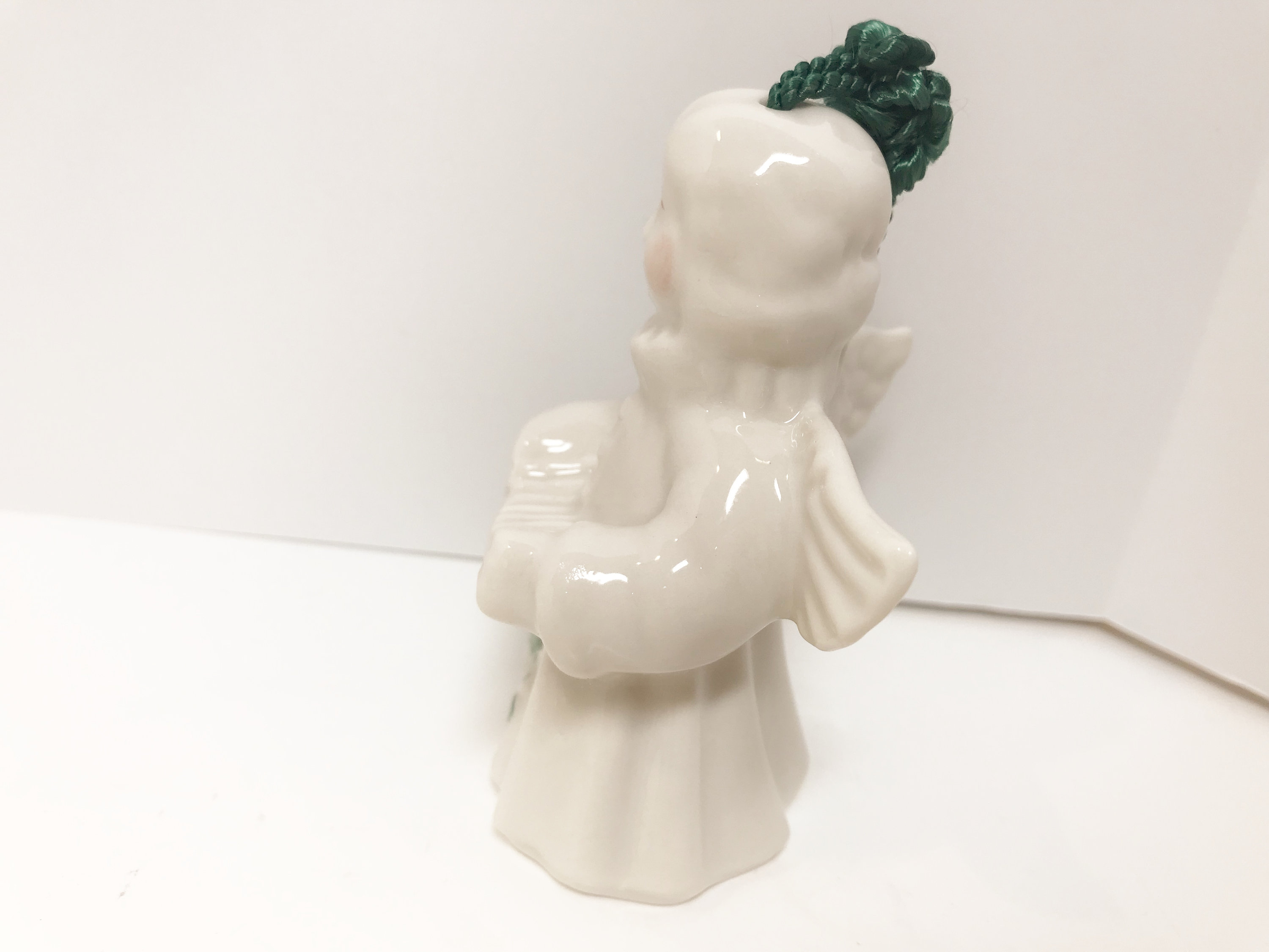 Reserved for SR, Belleek Angel Ornament, Irish Christmas Ornament ...