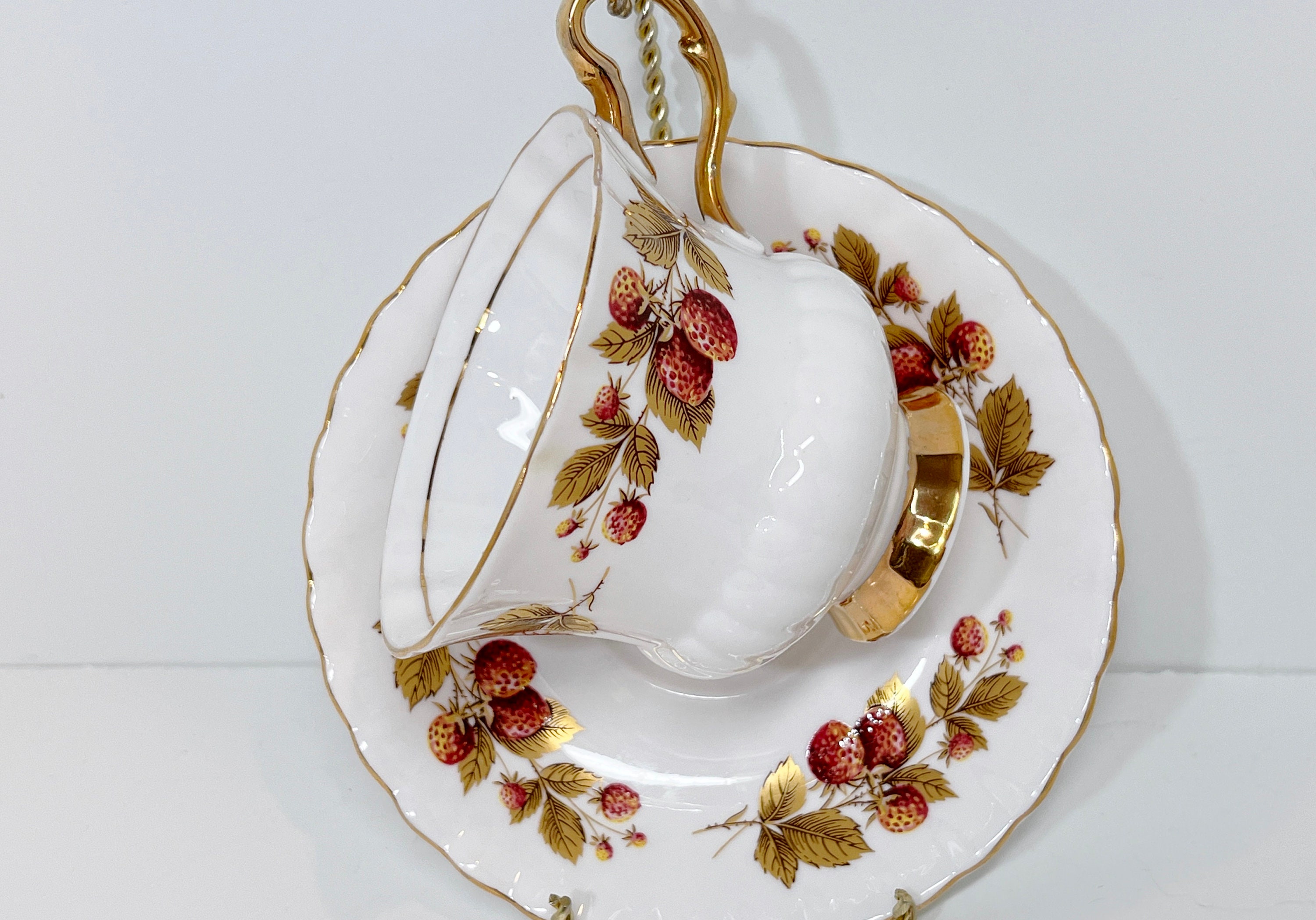 Strawberry Tea Cup , Royal Imperial Teacup , Fruit Tea Cup , Afternoon ...