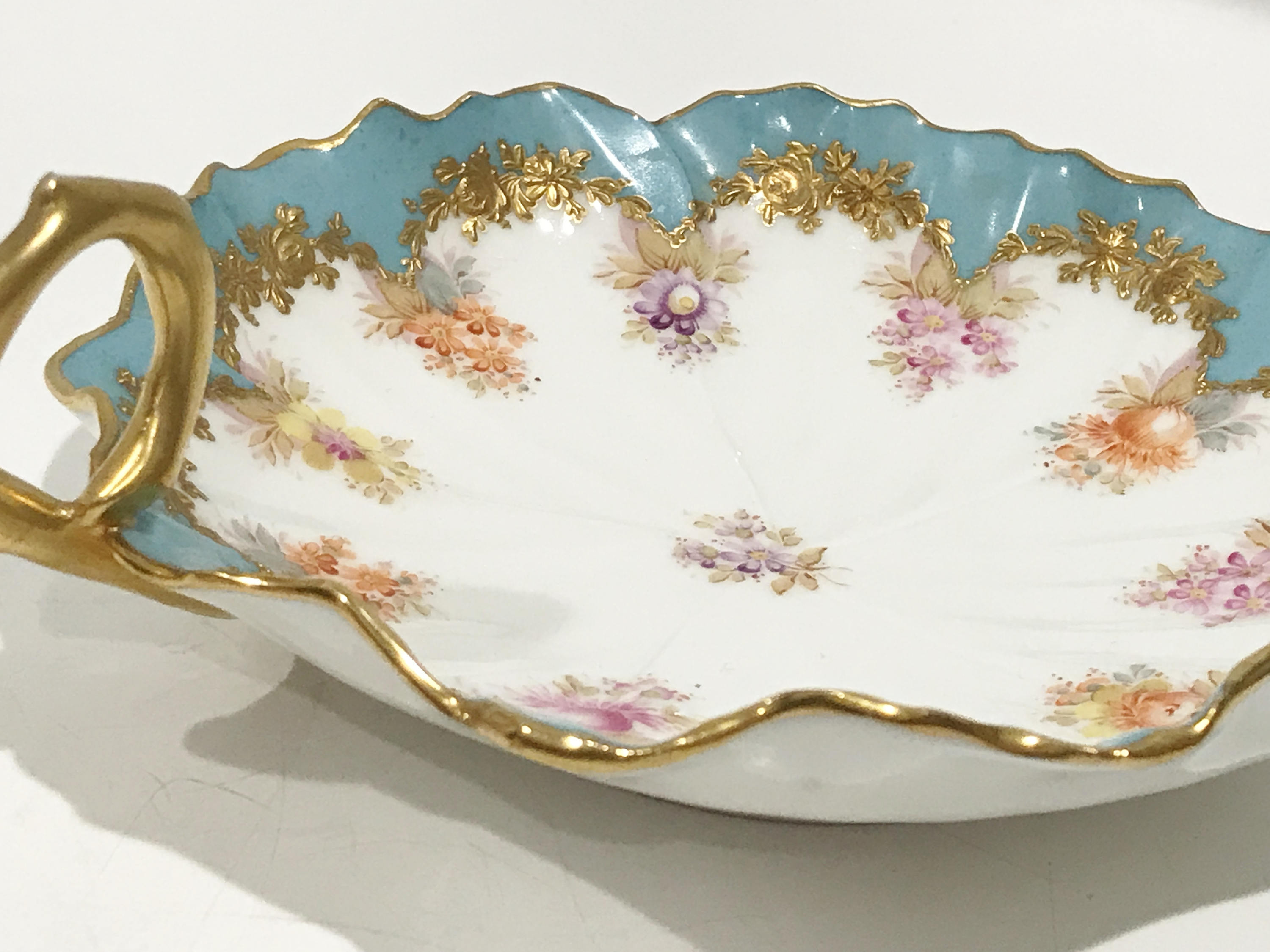 Dresden Candy Dish, Dresden Serving Plate, Afternoon Tea, Tea Party ...
