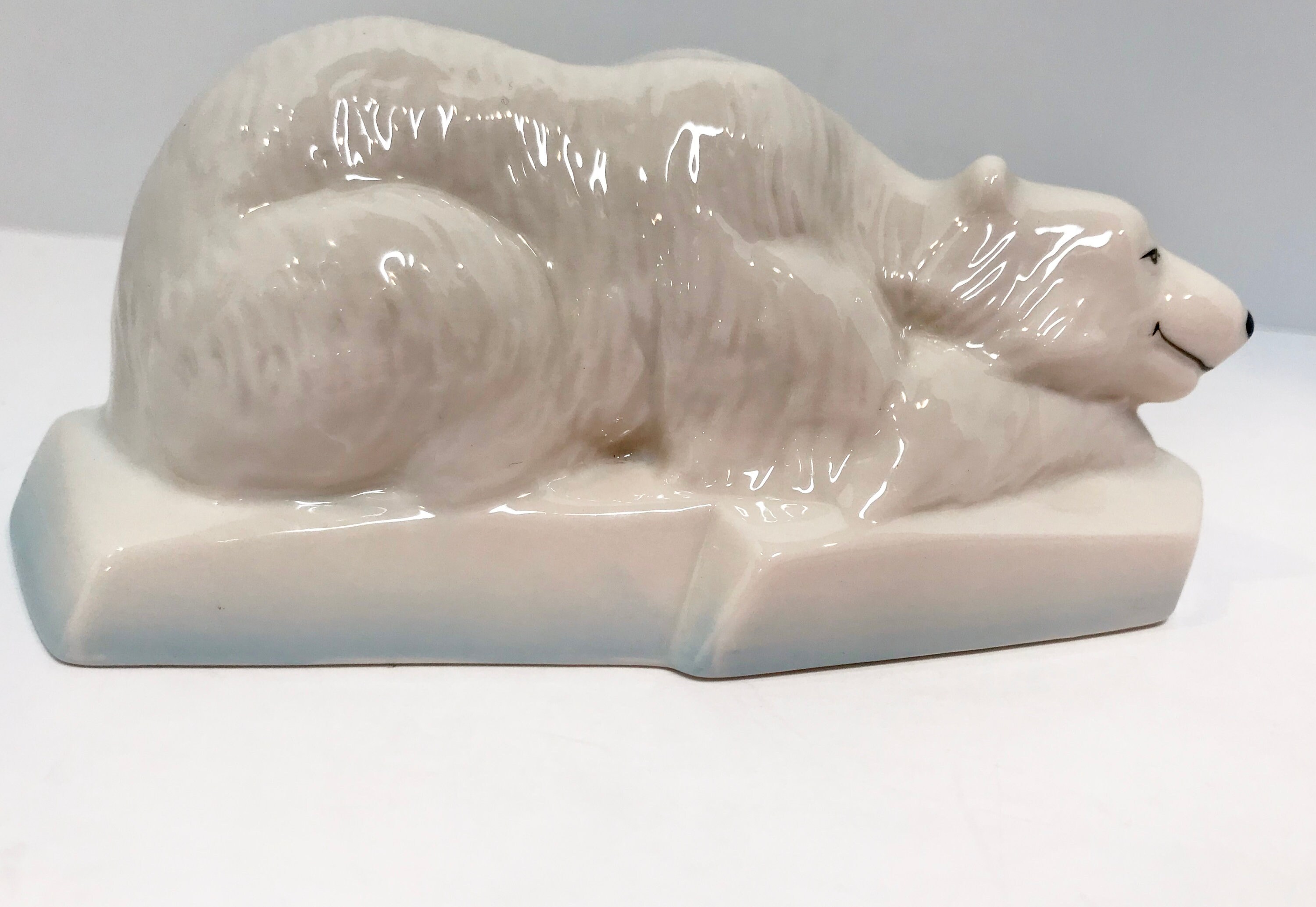 Reserved for SR, Belleek Polar Bear, Belleek Animal, Belleek Figurine ...