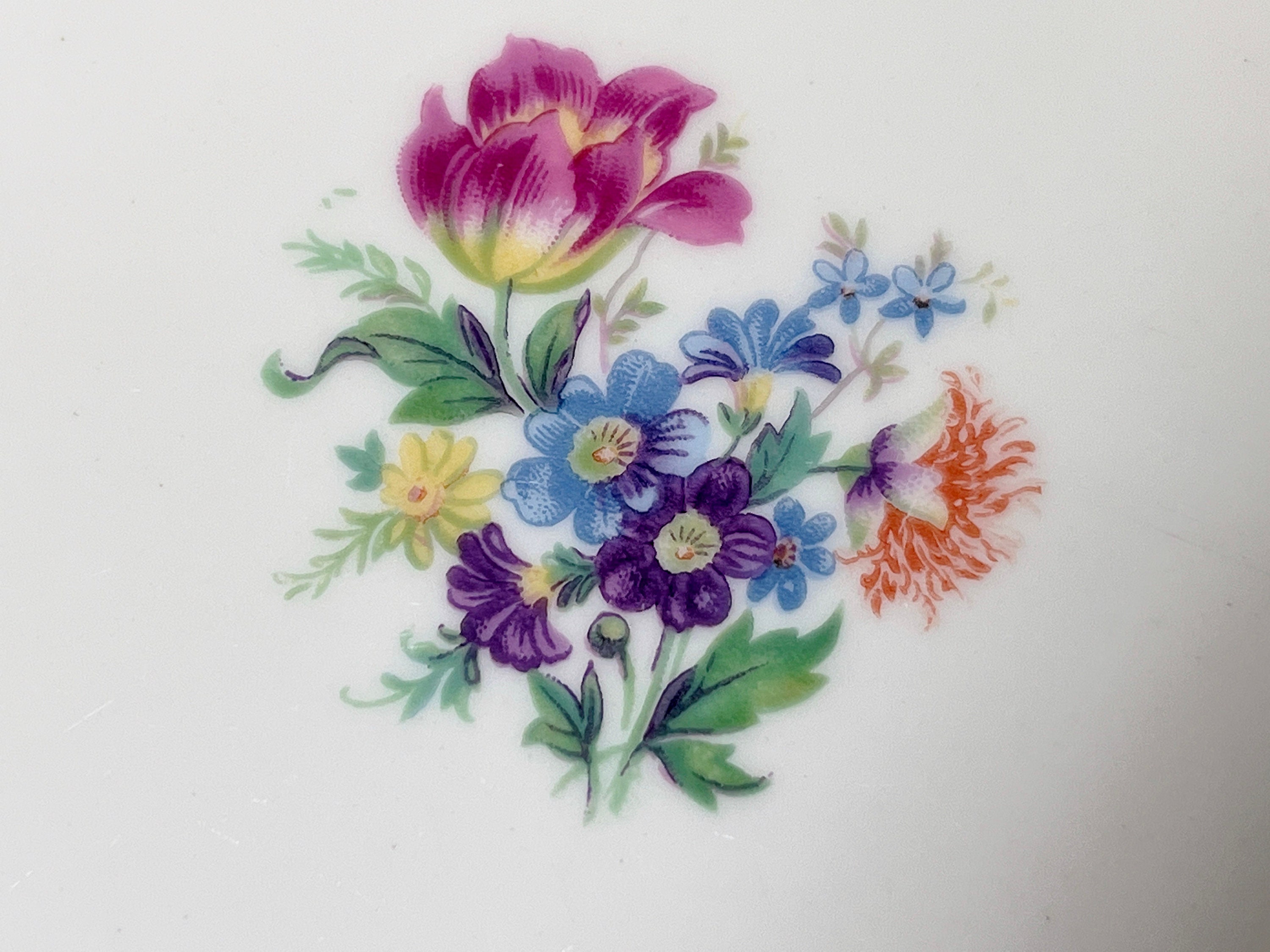 Aynsley Plates , Set of Four Aynsley , English Bone China , Floral ...