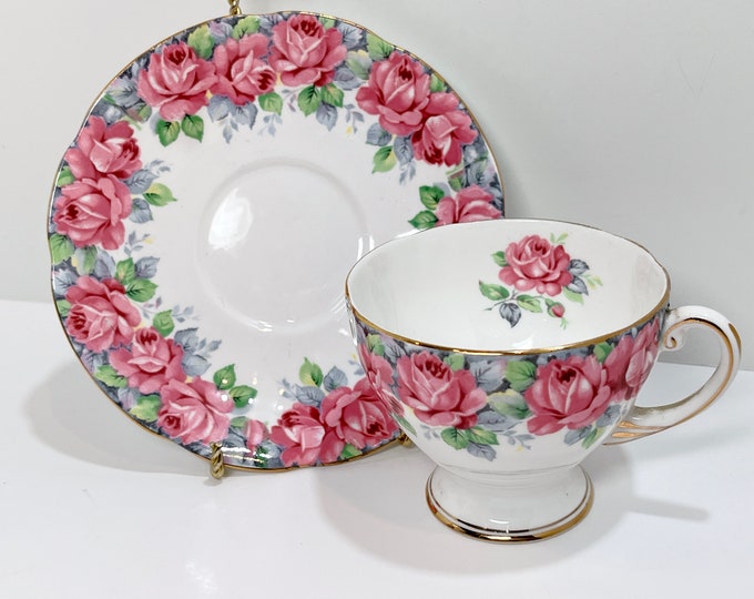 Rose of Sharon Teacup by Royal Standard , English Tea Cup , Pink Rose ...