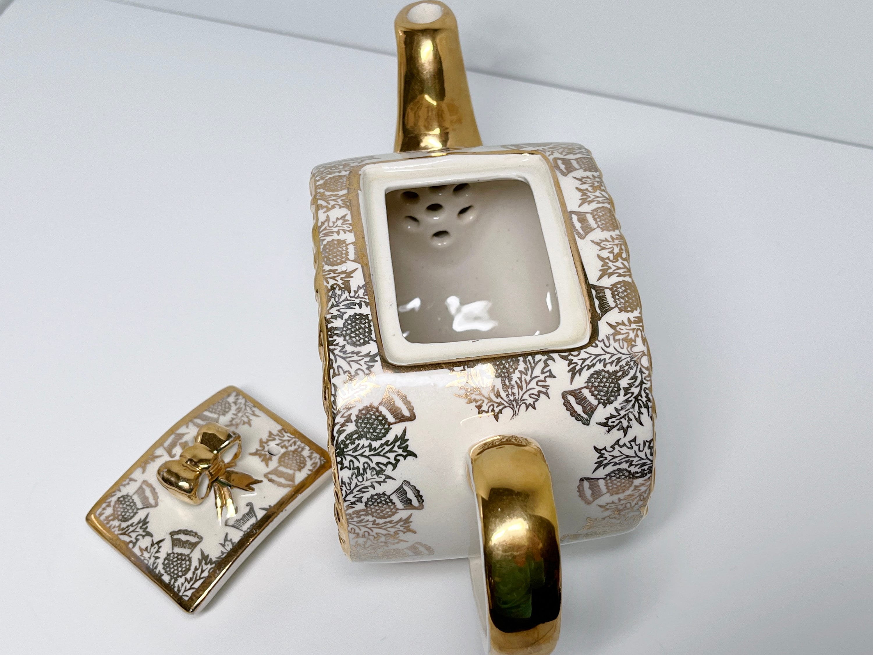 MacLean Clan Teapot, Sadler Teapot, Scottish Teapot, Scotland Teapots ...