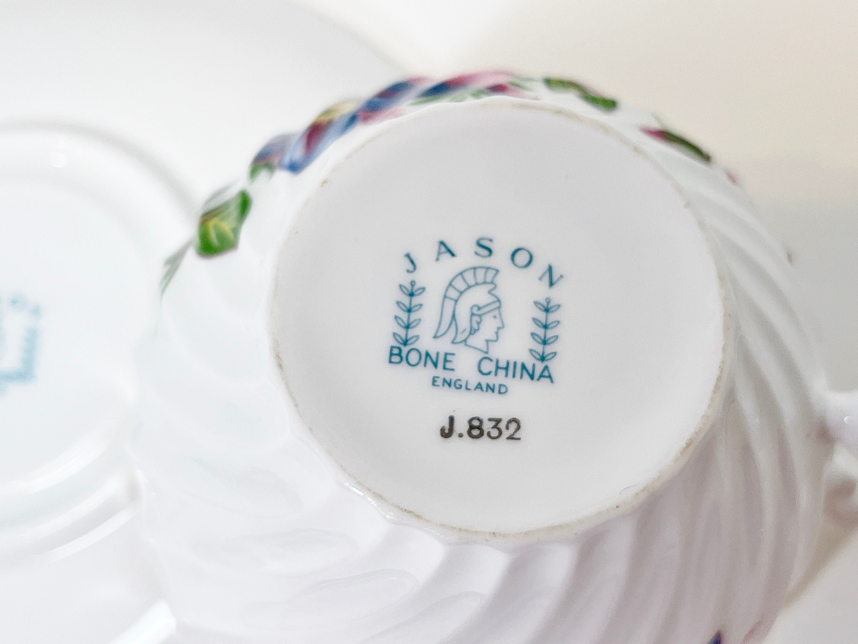 Jason Tea Cup and Saucer Floral Tea Cup Antique Tea Cup Vintage Tea Cup ...