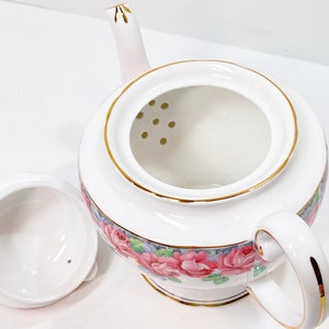 Rose of Sharon Teapot, Royal Standard Teapot, Floral Teapot ...