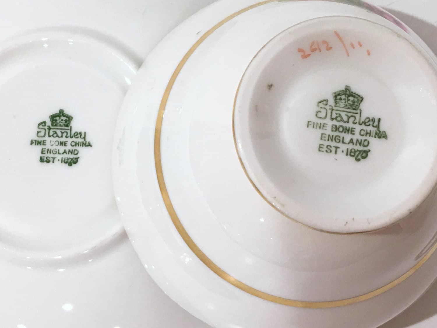 Large Rose Stanley Tea Cup and Saucer, Pink Rose Tea Cups, English Bone ...