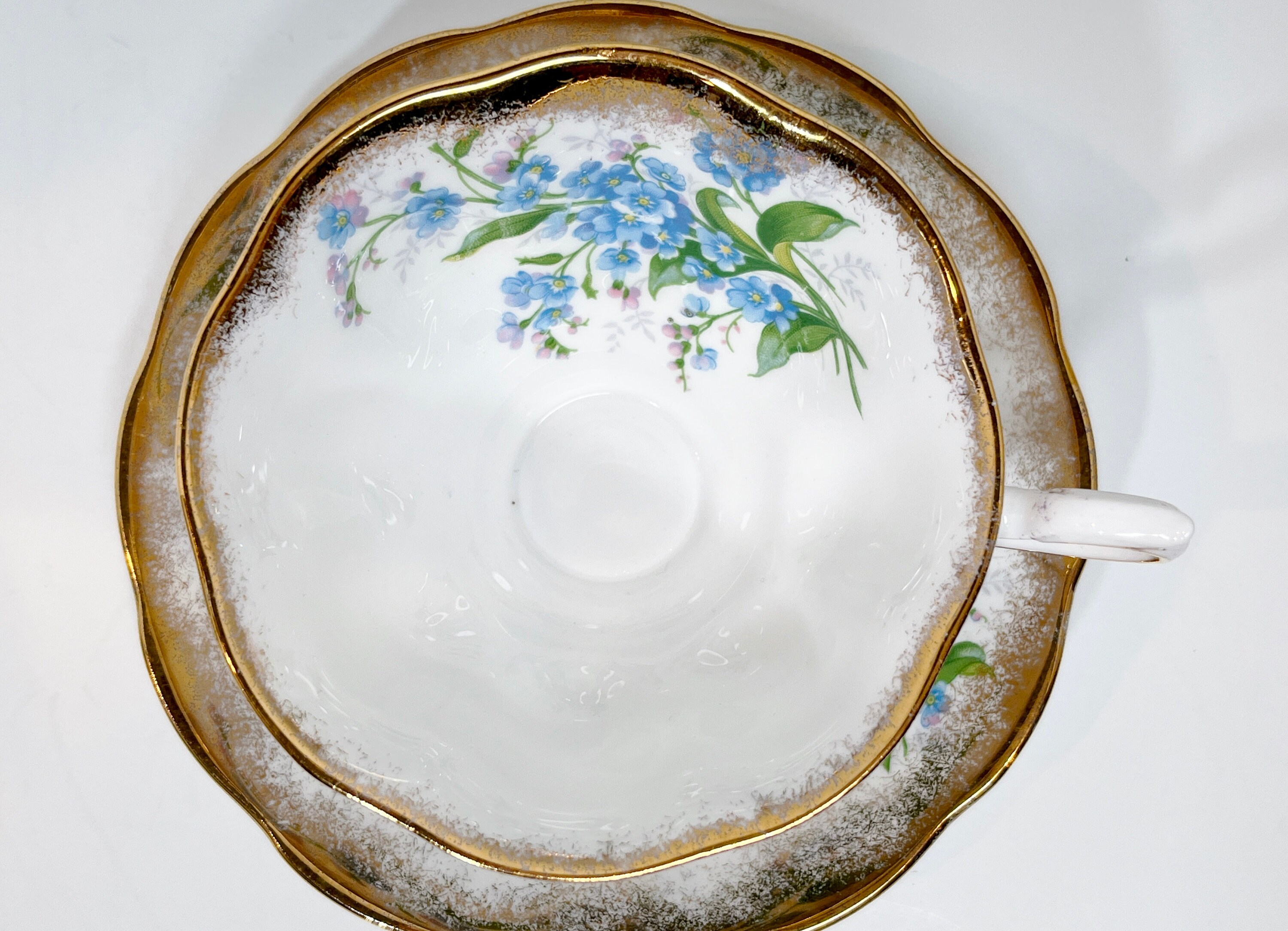 Forget Me Not Cup . Royal Albert Teacup and Saucer , English Bone China ...